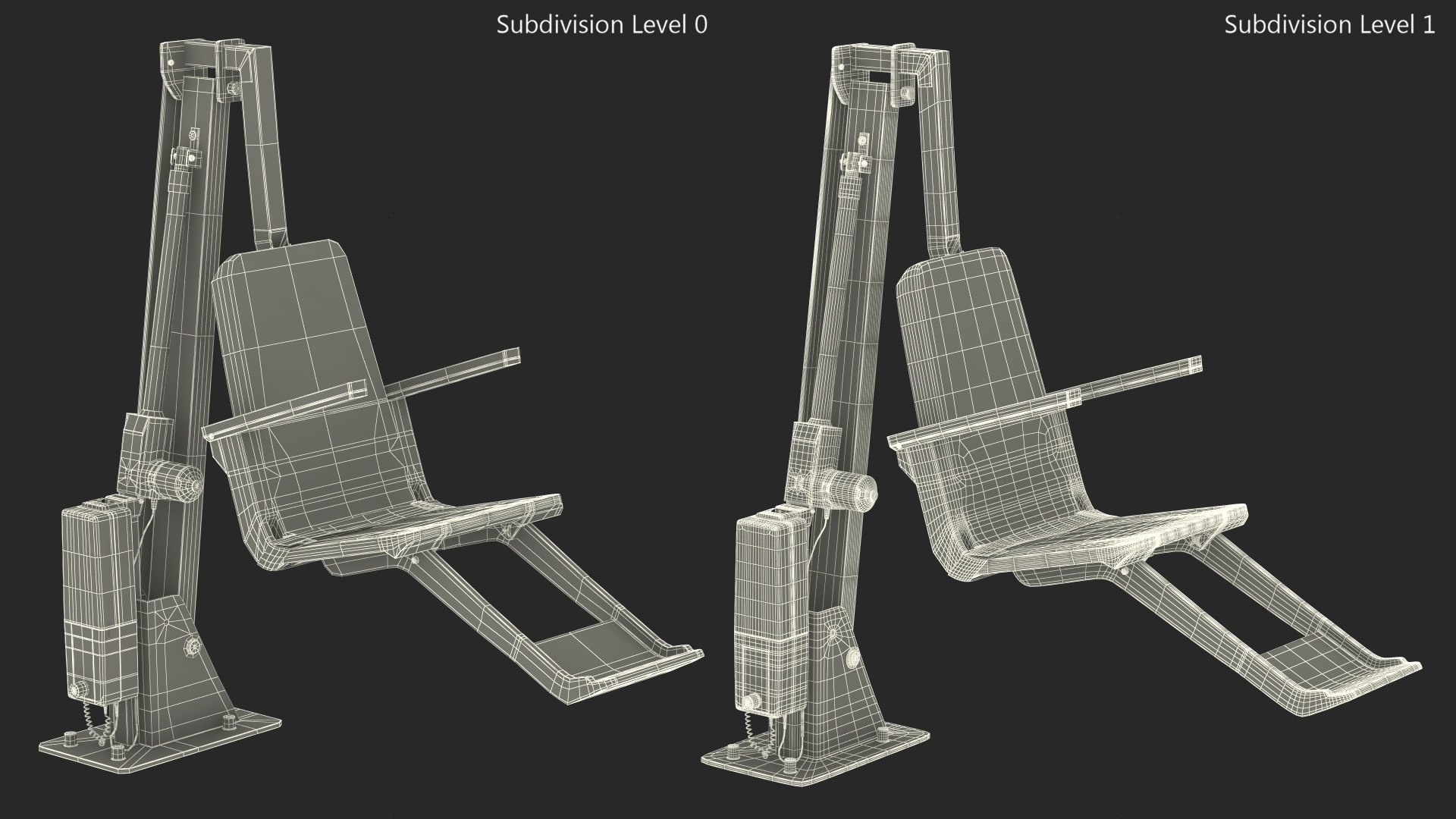 Pool Lift Rigged for Maya 3D model - TurboSquid 2142651