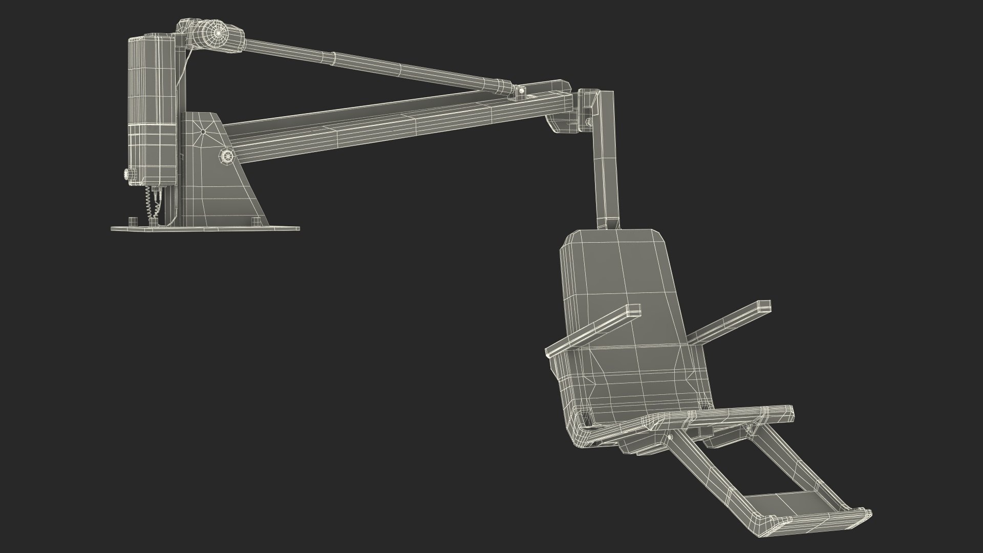 Pool Lift Rigged for Maya 3D model - TurboSquid 2142651