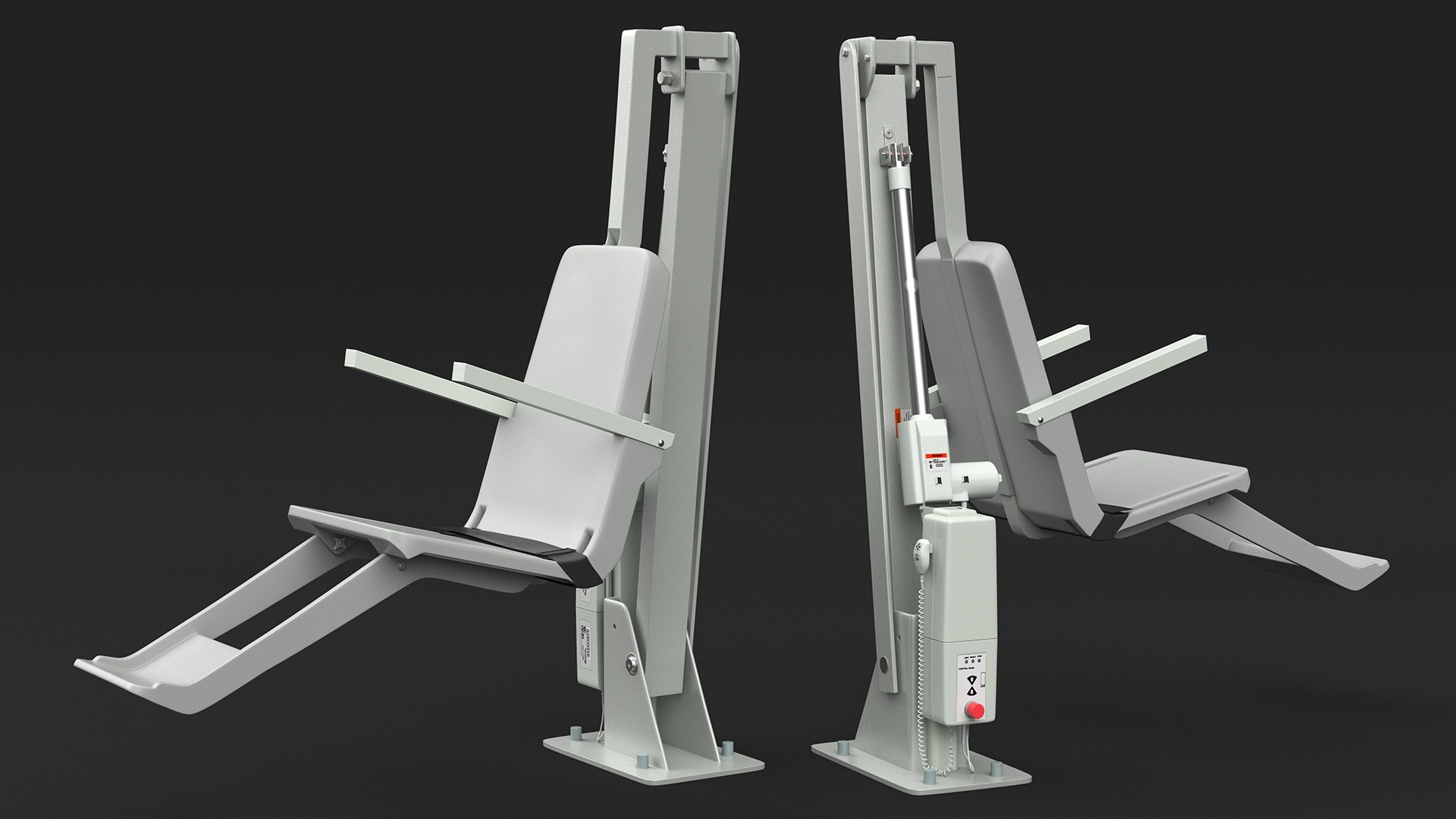 Pool Lift Rigged For Maya 3D Model - TurboSquid 2142651