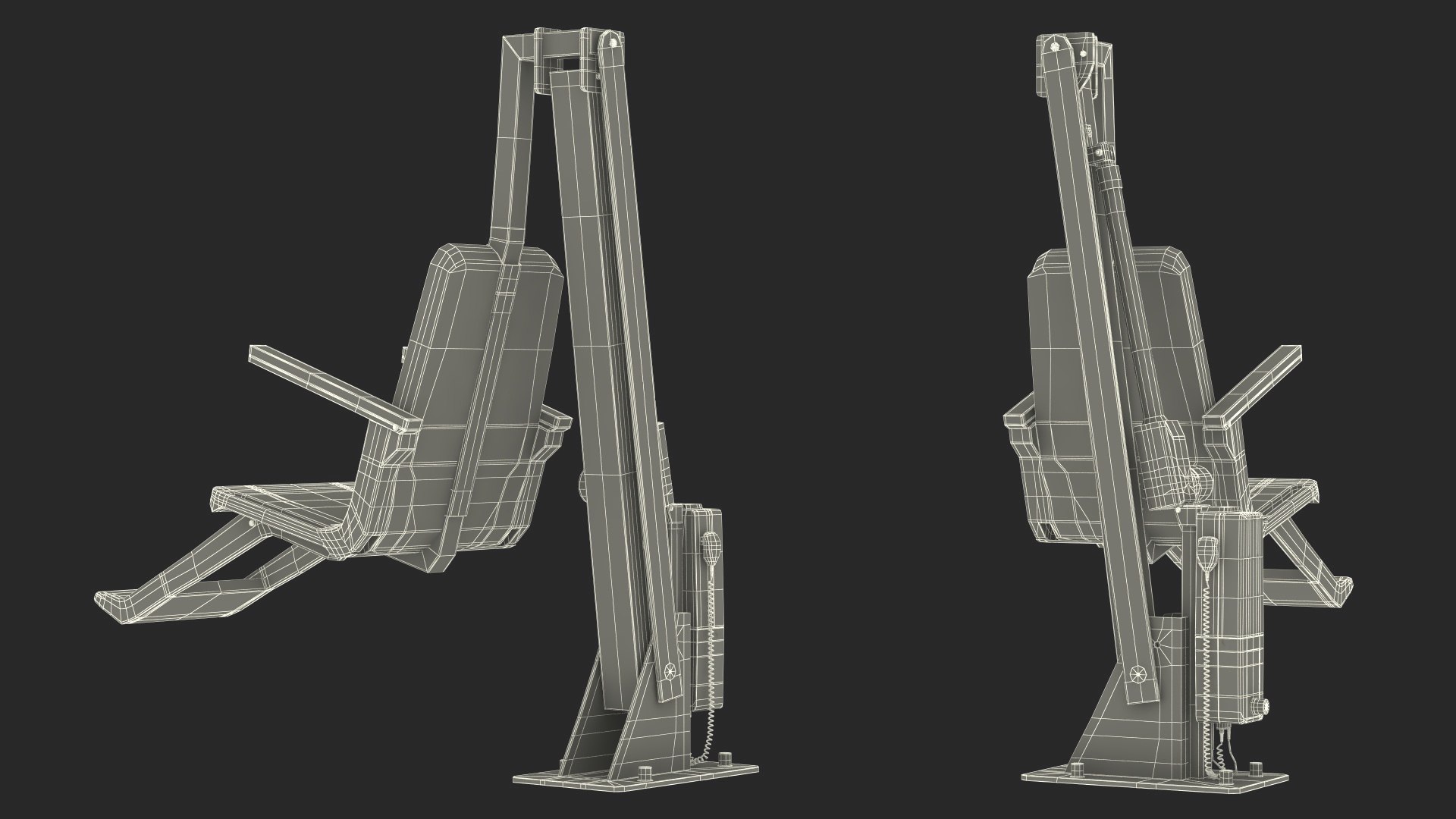 Pool Lift Rigged for Maya 3D model - TurboSquid 2142651