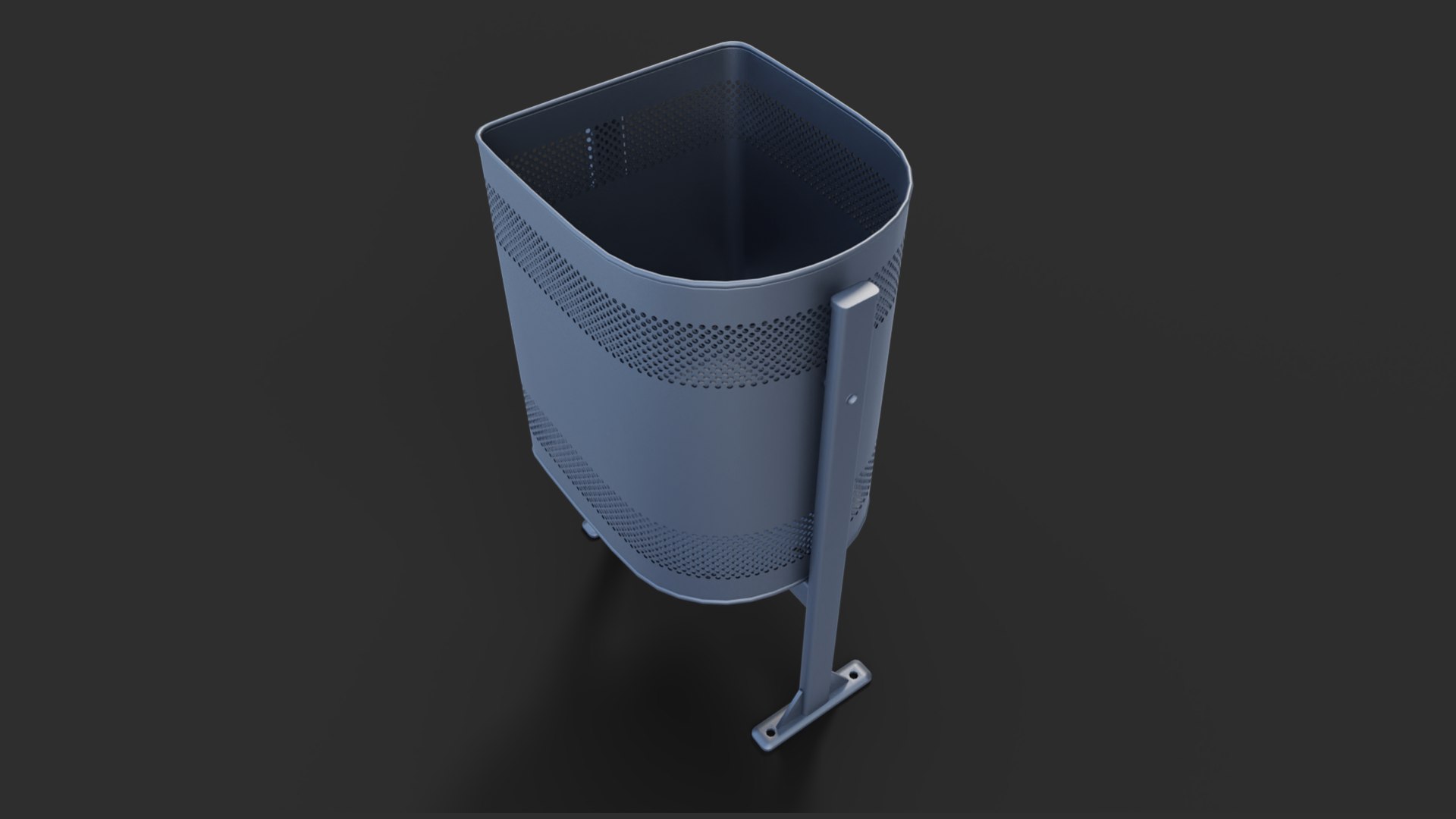 3D Two Low Poly Trash Bin Industrial - TurboSquid 2117995