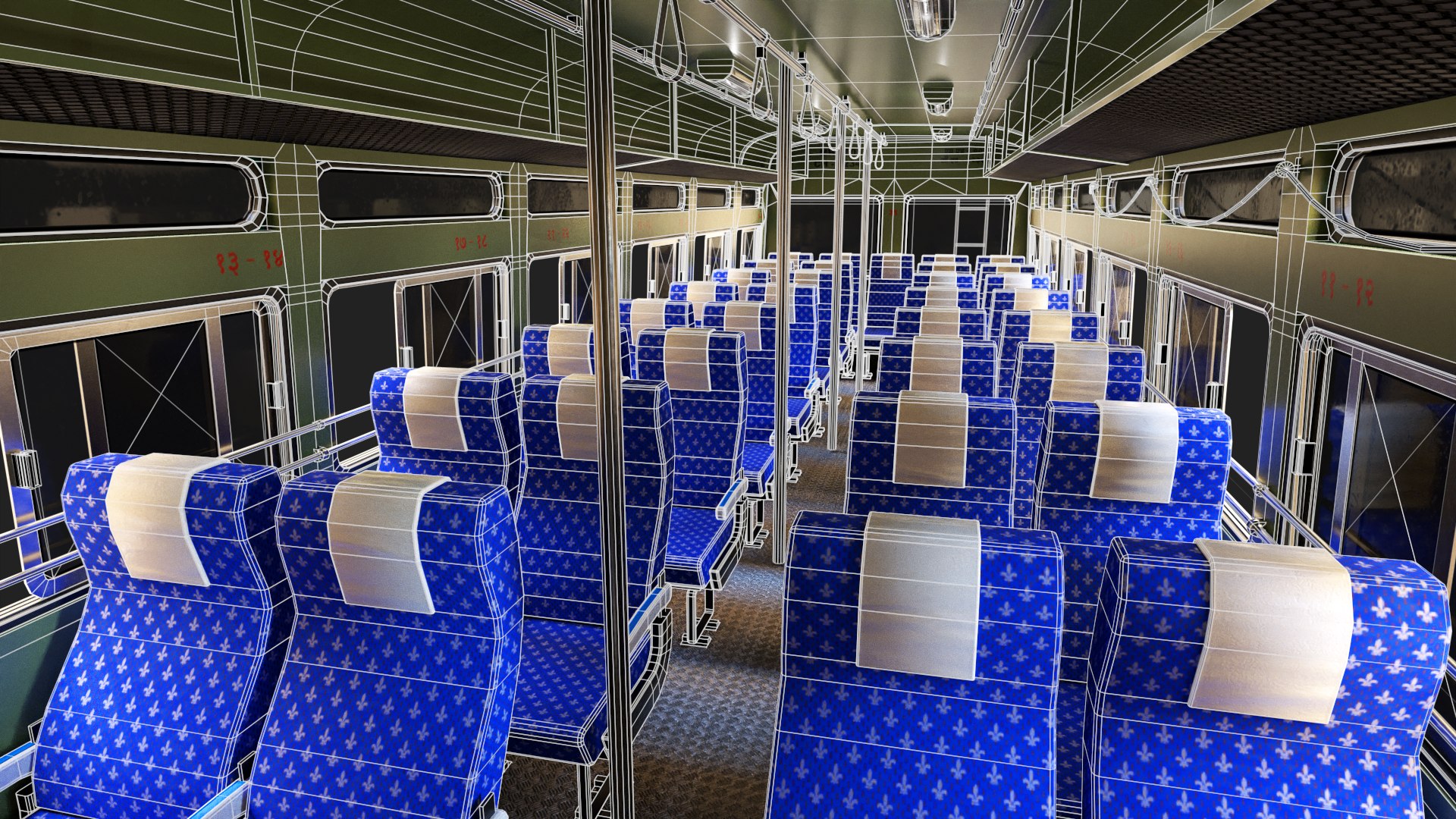 Indian ST Bus V1 Red Black 3D Model - TurboSquid 2209750