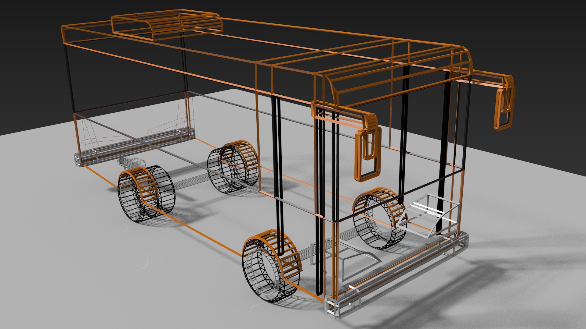 3D Bus Blender - TurboSquid 1565767