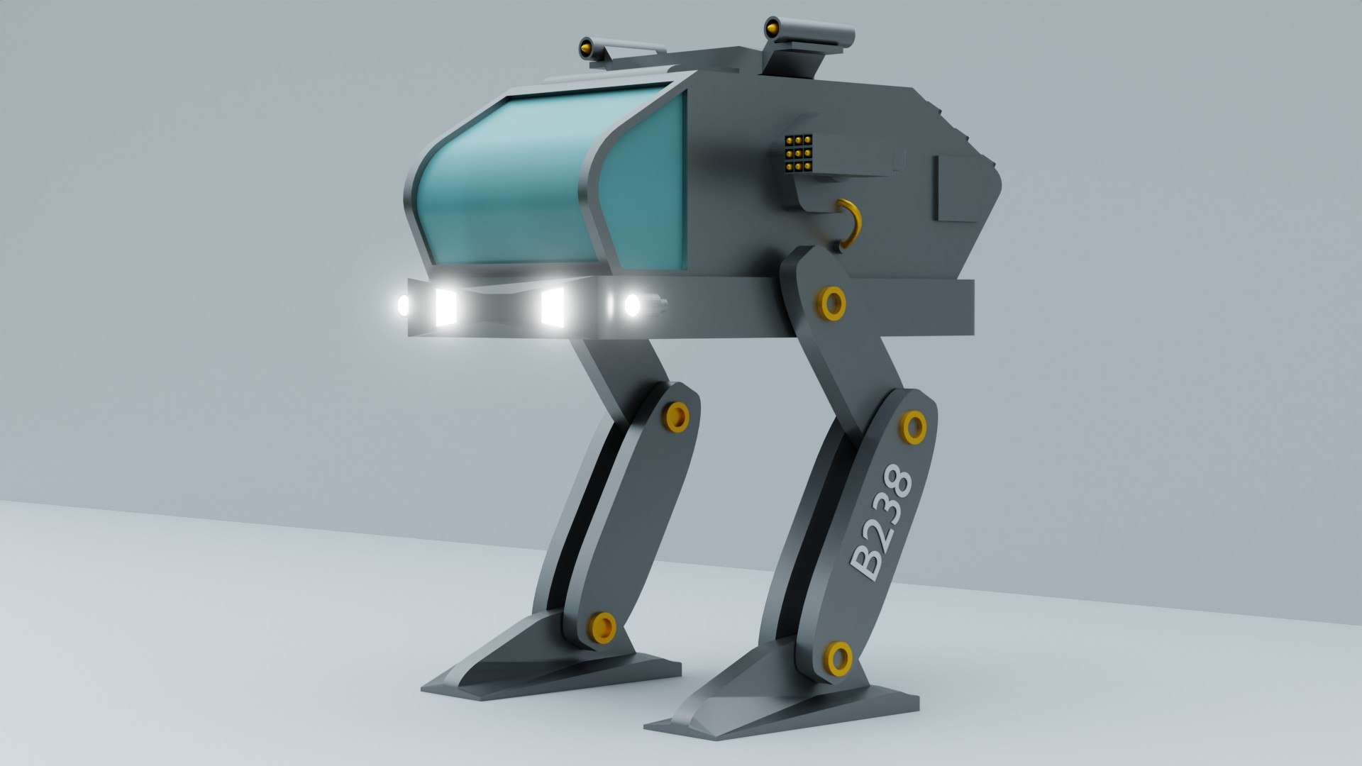 WAR ROBOT 3D Model - TurboSquid 1906093