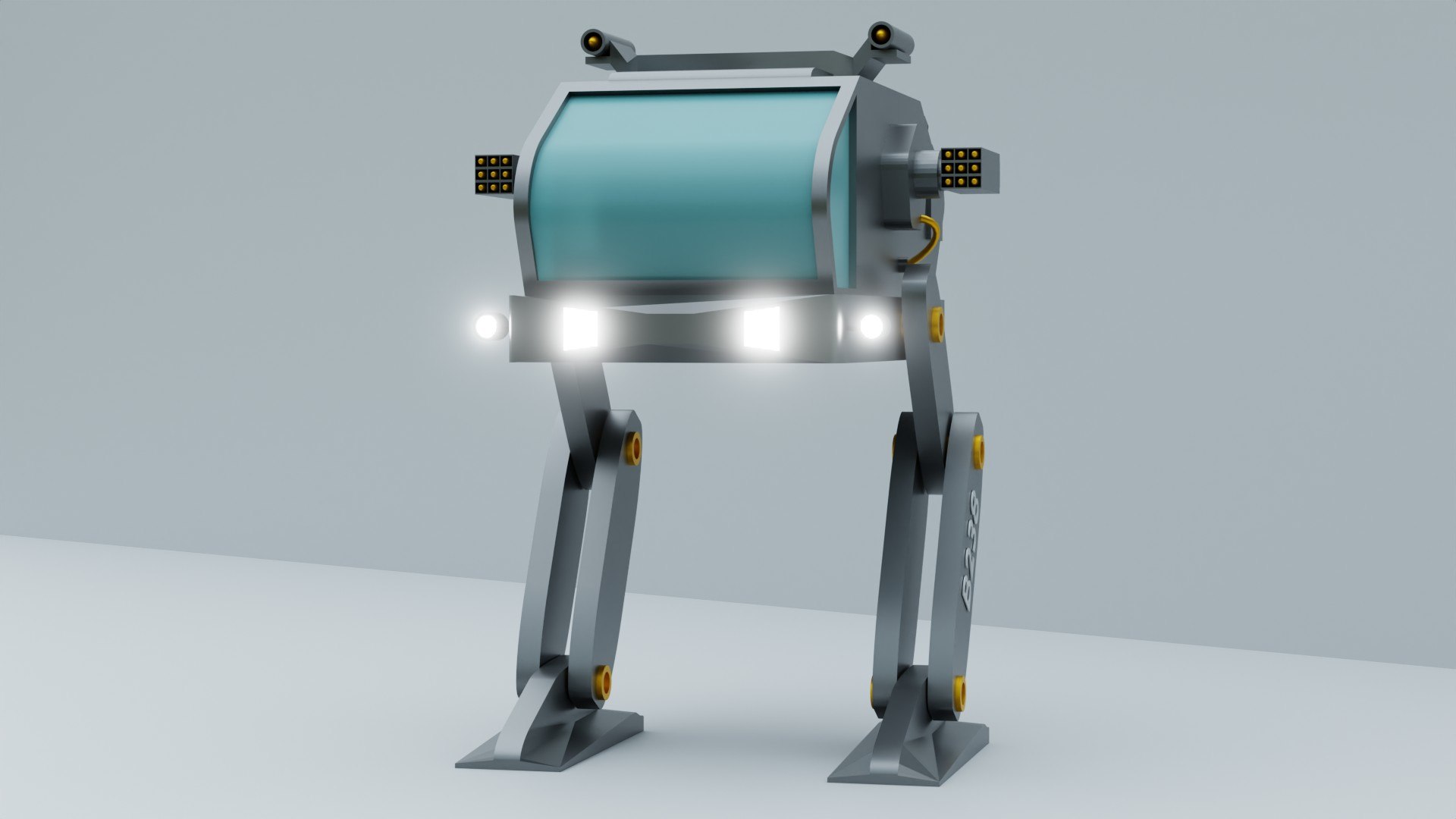 WAR ROBOT 3D Model - TurboSquid 1906093