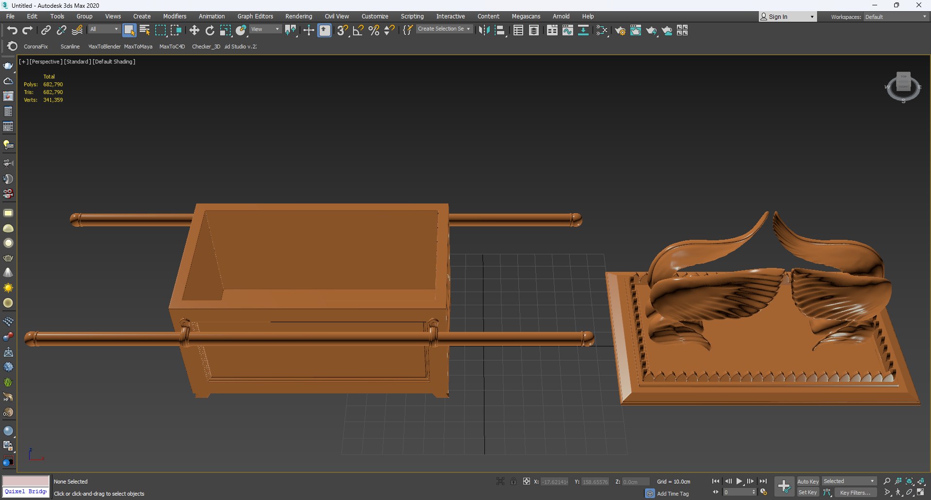 Arc Of The Covenant Ancient Artifact For 3D Print 3D Model - TurboSquid ...