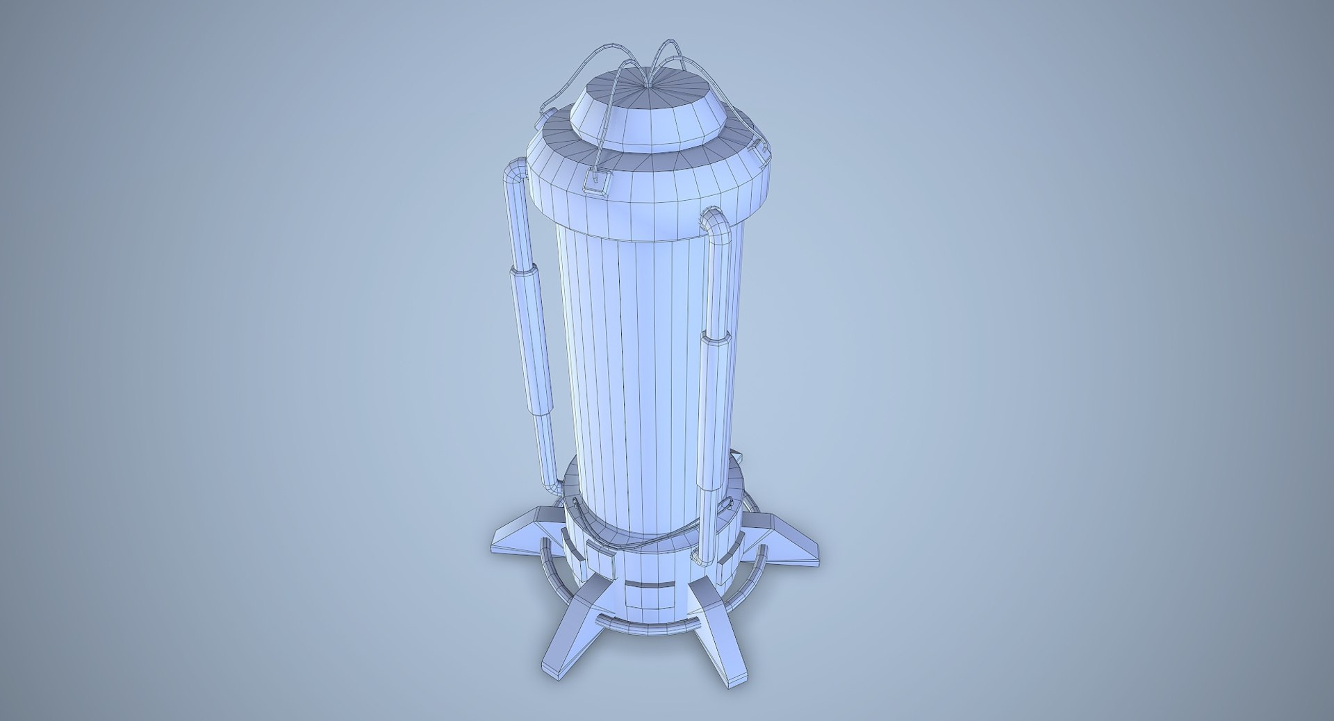 3D Sci Fi Cryopod - TurboSquid 1340004