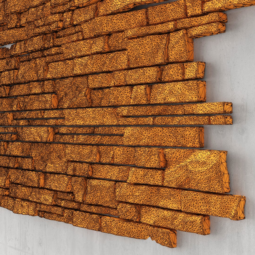 Panel Rock Decor 3D - TurboSquid 1482467