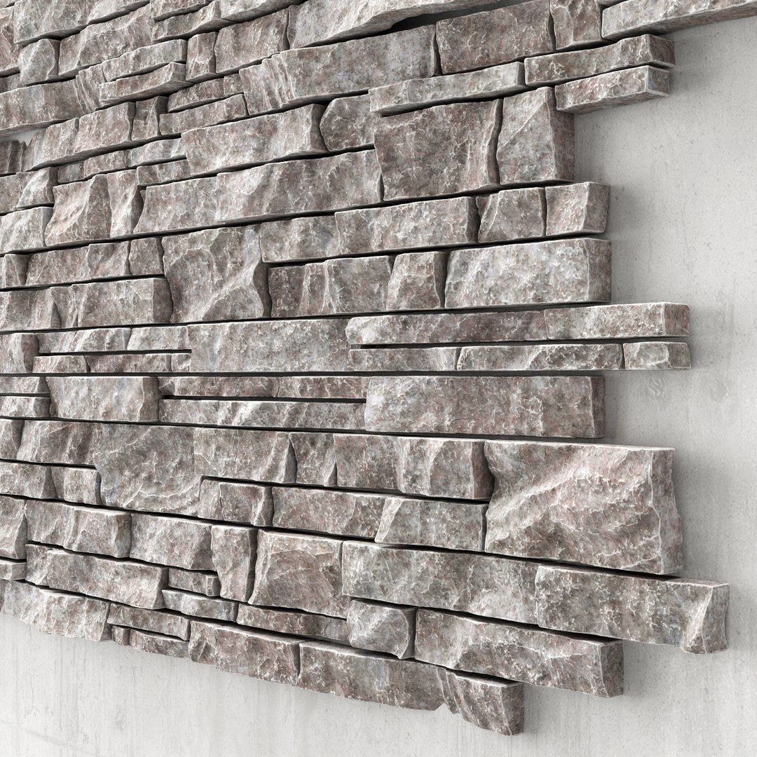 Panel Rock Decor 3D - TurboSquid 1482467