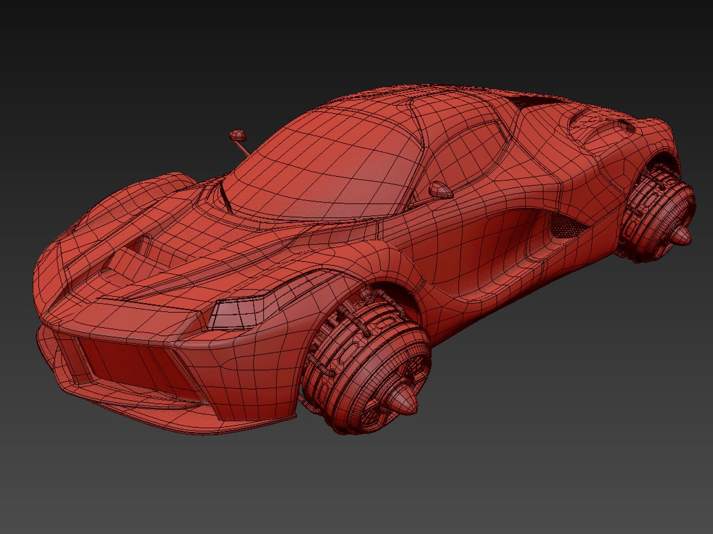 Hover sport car 3D model - TurboSquid 1204771