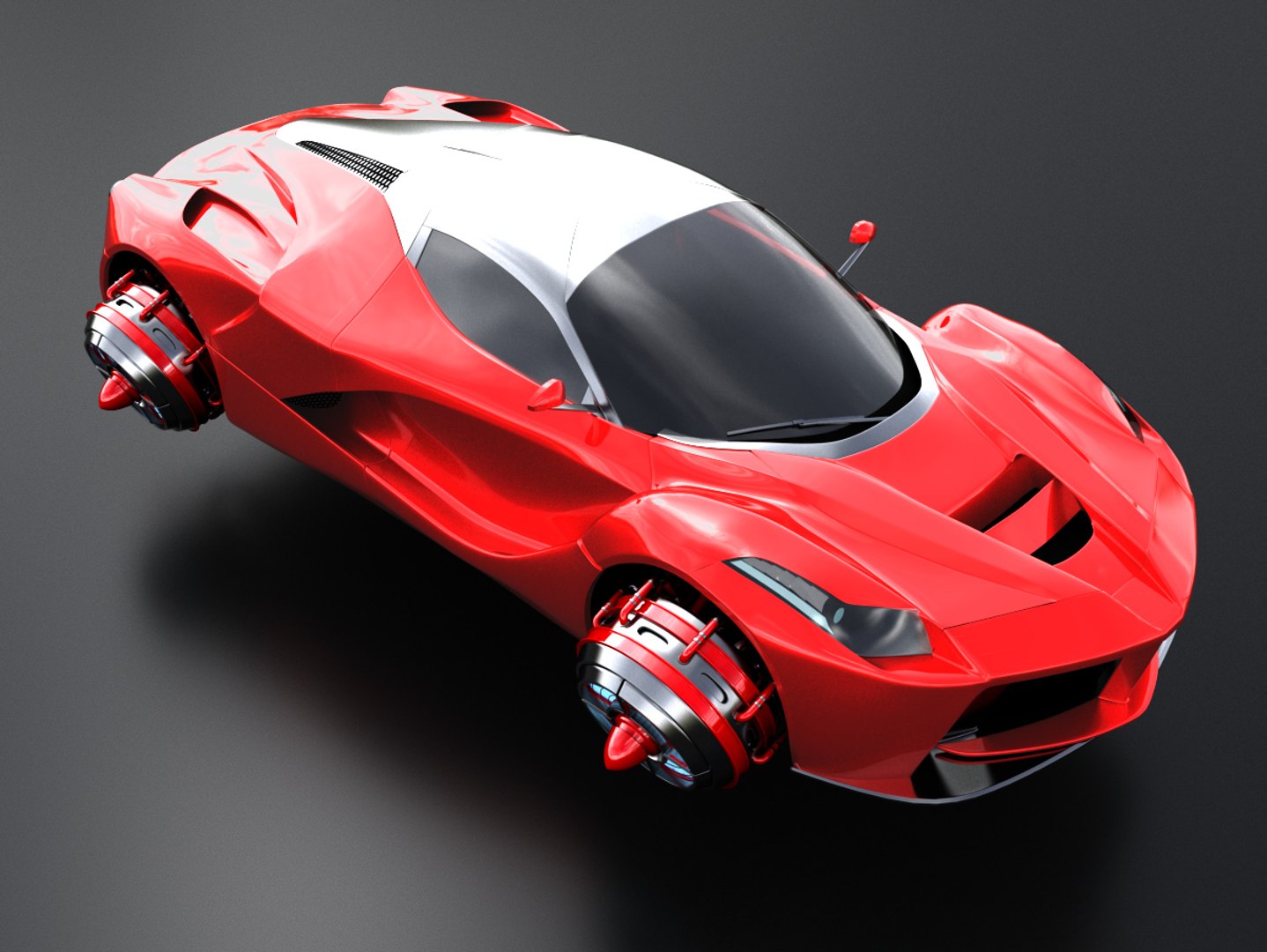 Hover sport car 3D model - TurboSquid 1204771