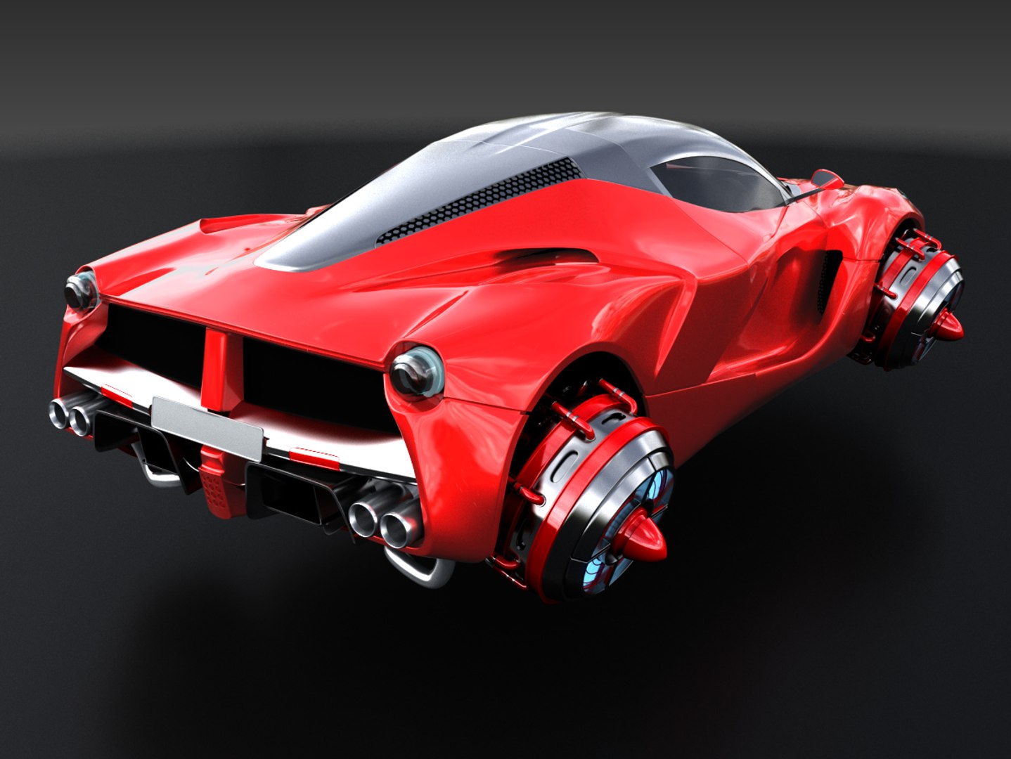 Hover sport car 3D model - TurboSquid 1204771