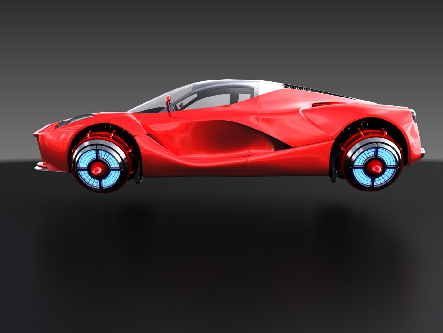 Hover sport car 3D model - TurboSquid 1204771