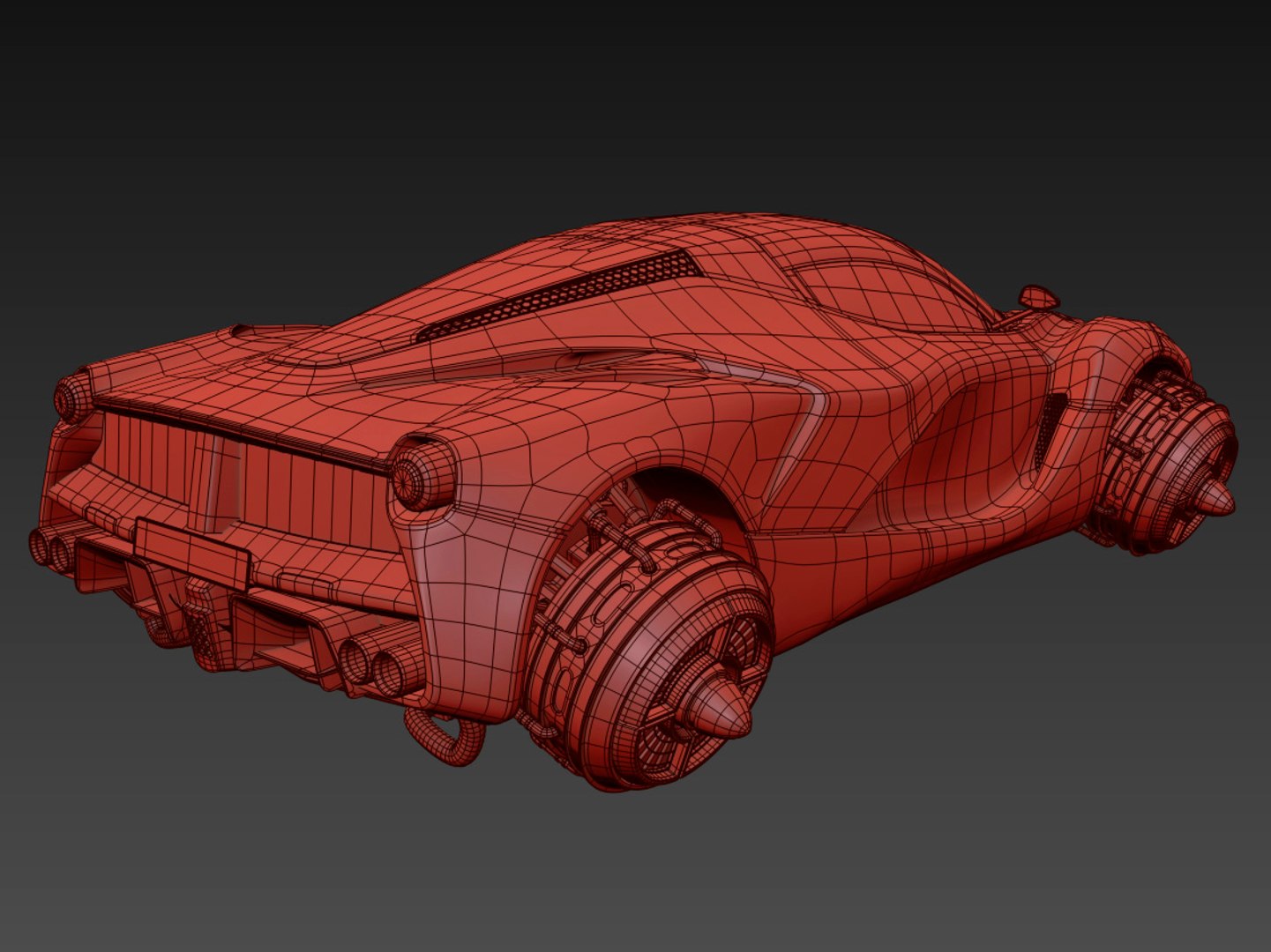Hover sport car 3D model - TurboSquid 1204771