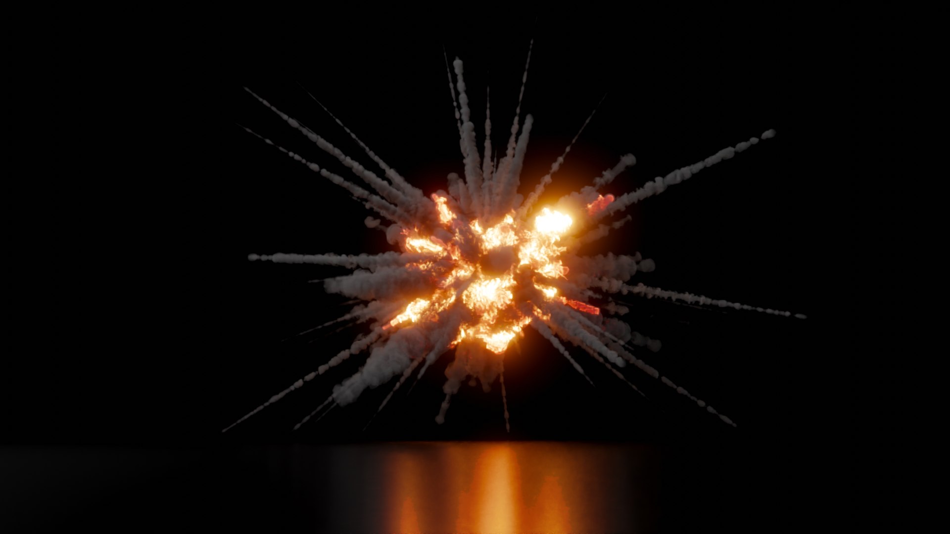 3D High Resolution Grenade Explosion - TurboSquid 1995636