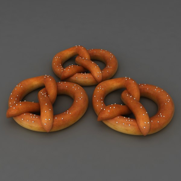 Pretzel food 3D model - TurboSquid 1161091