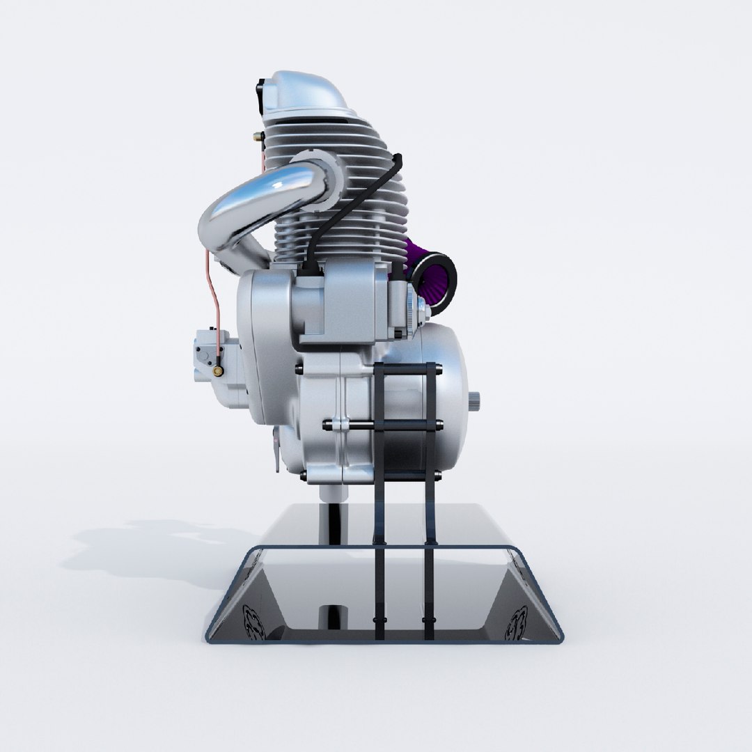 Jawa ESo-500 Engine 3D Model - TurboSquid 1986598