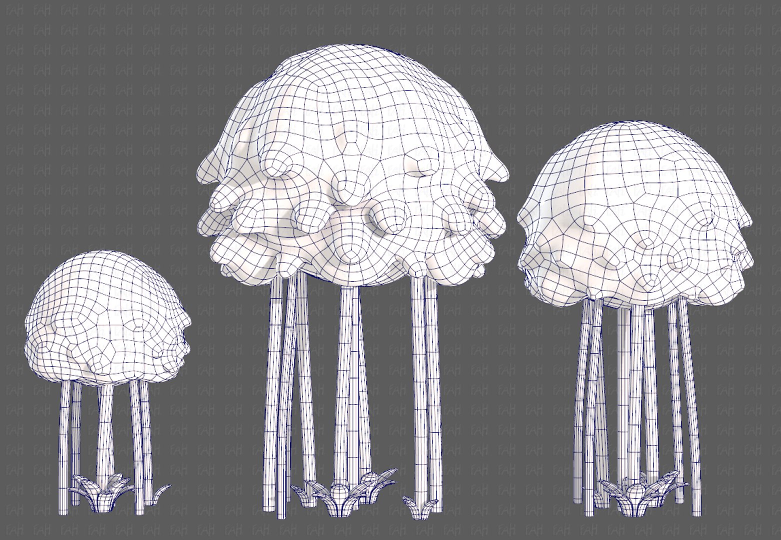 Trees Cartoon V28 3D - TurboSquid 2046525