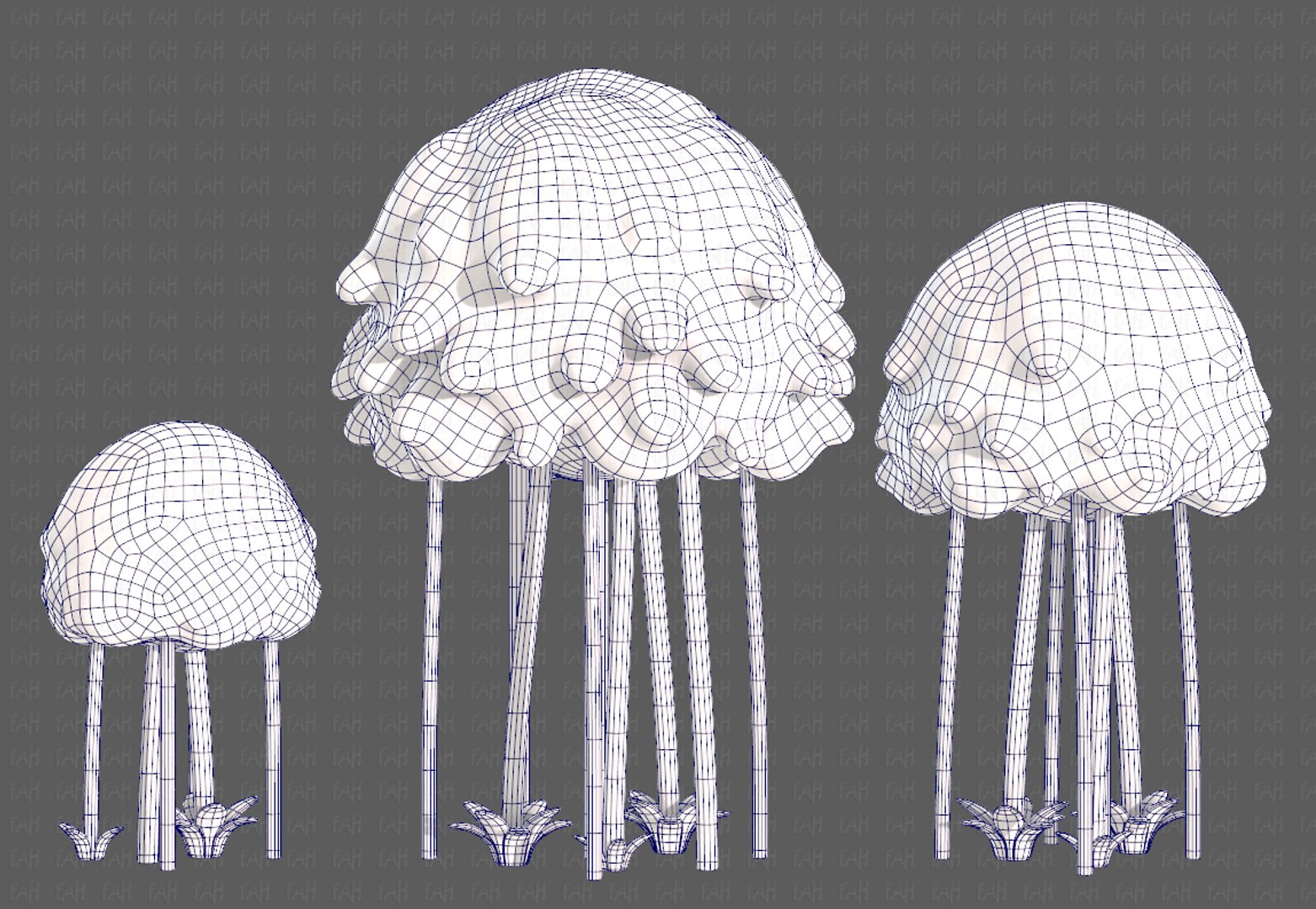 Trees Cartoon V28 3D - TurboSquid 2046525