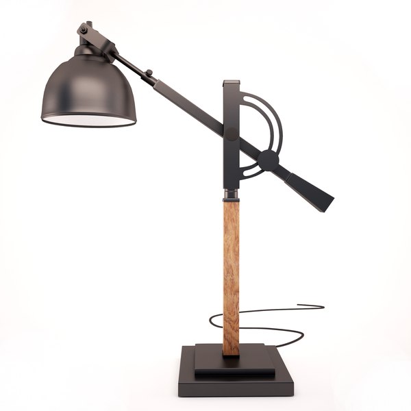 3d desk lamp model