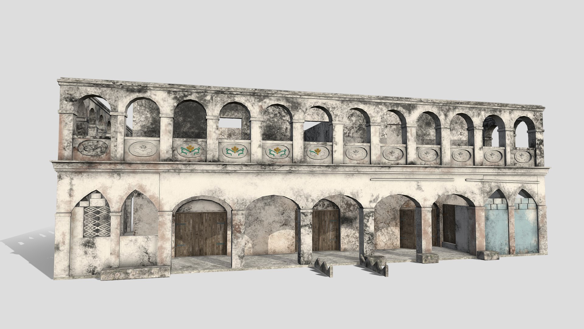 Colonial Buildings Collection 3D Model - TurboSquid 2081348