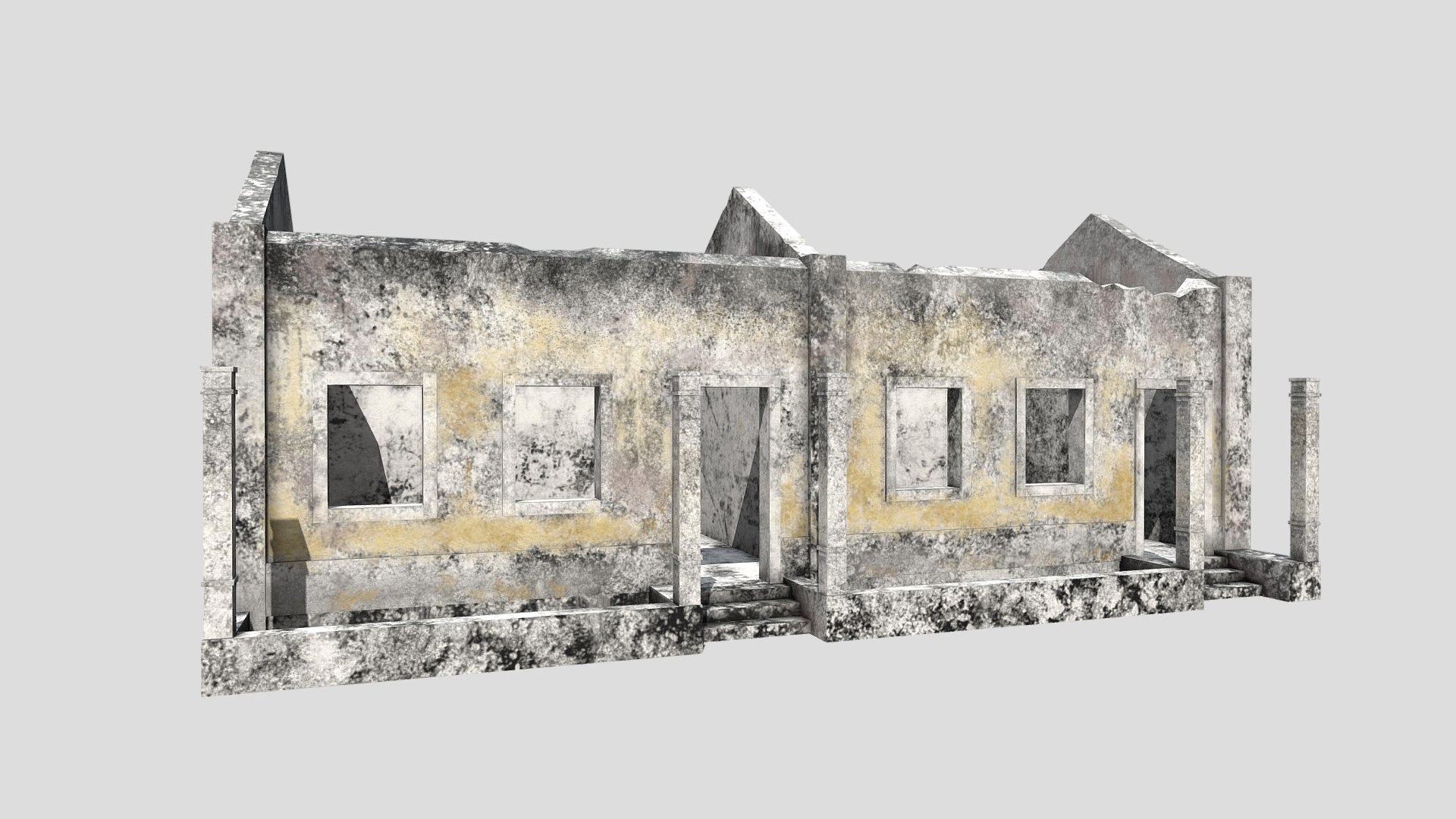 Colonial Buildings Collection 3D Model - TurboSquid 2081348