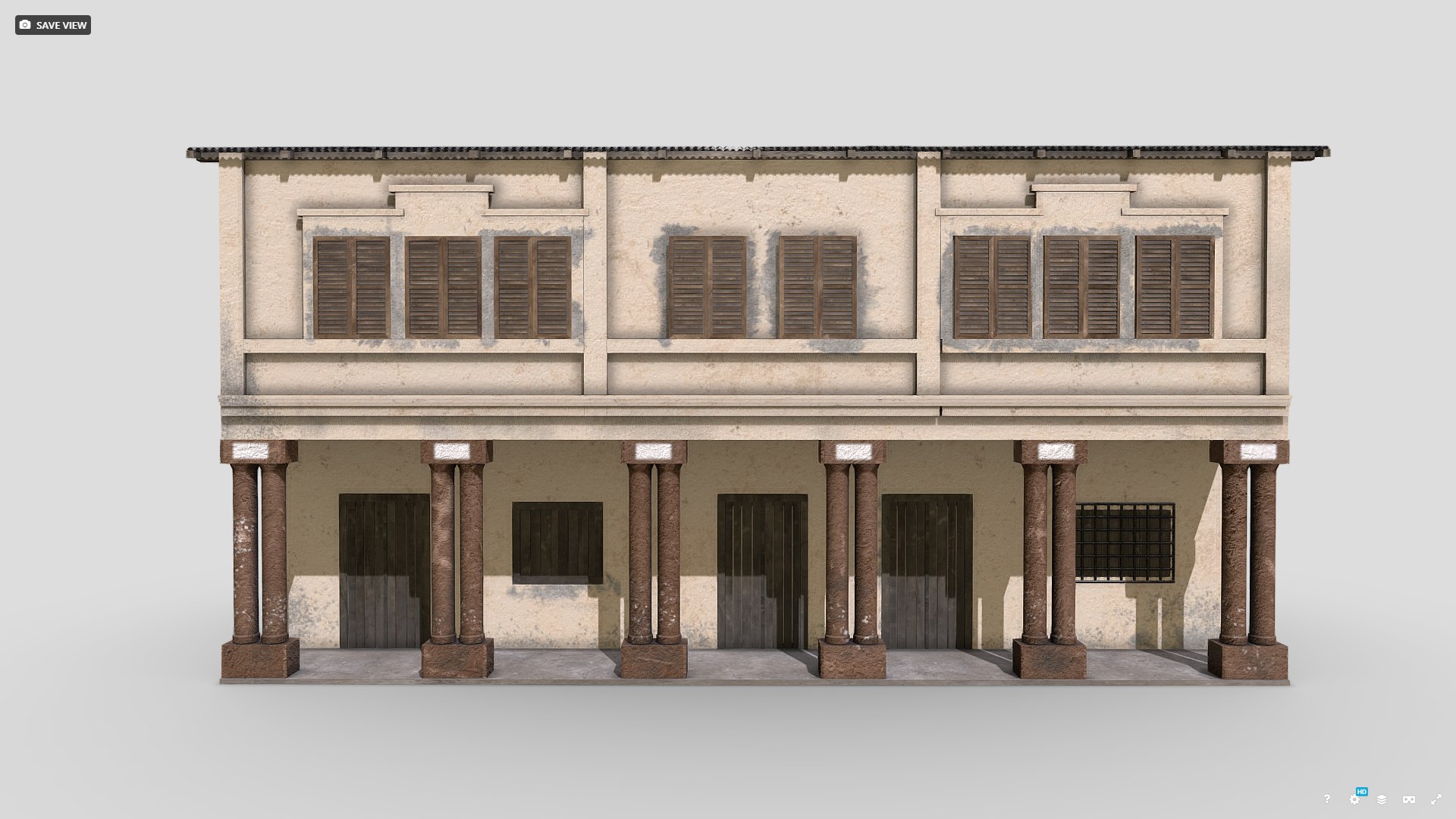 Colonial Buildings Collection 3D Model - TurboSquid 2081348