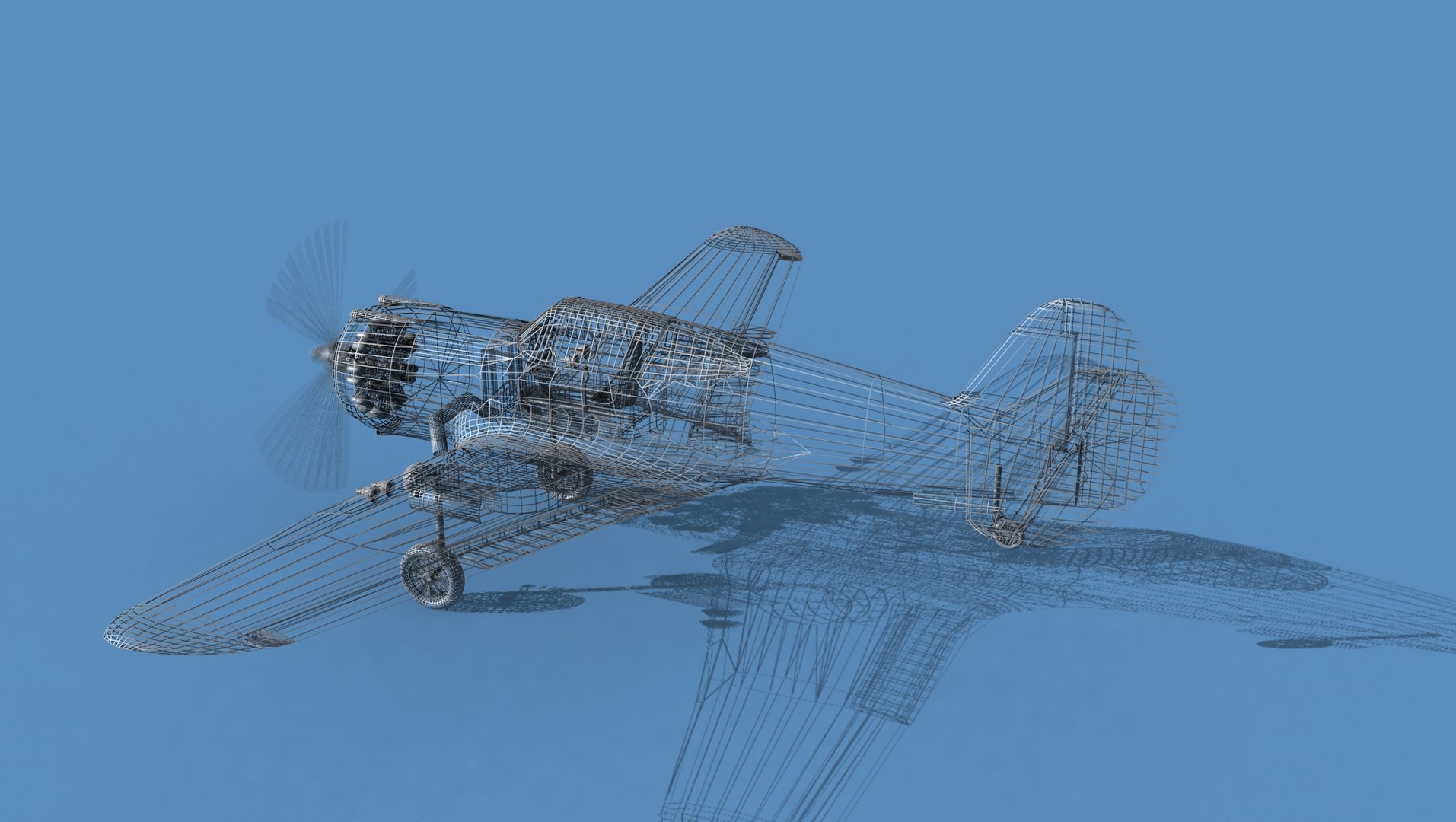 3D Curtiss H-75C Mohawk V17 Norway - TurboSquid 1914707