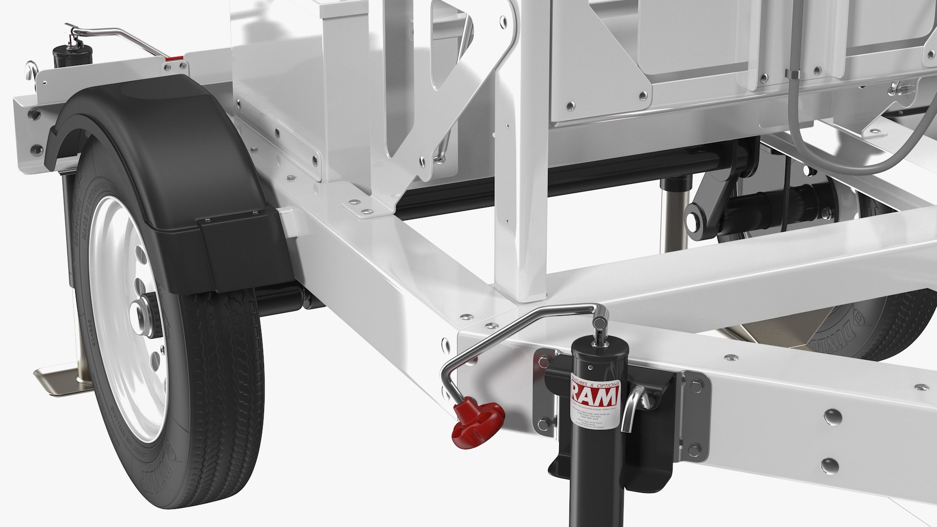 Decatur speed radar trailer 3D model - TurboSquid 1632463