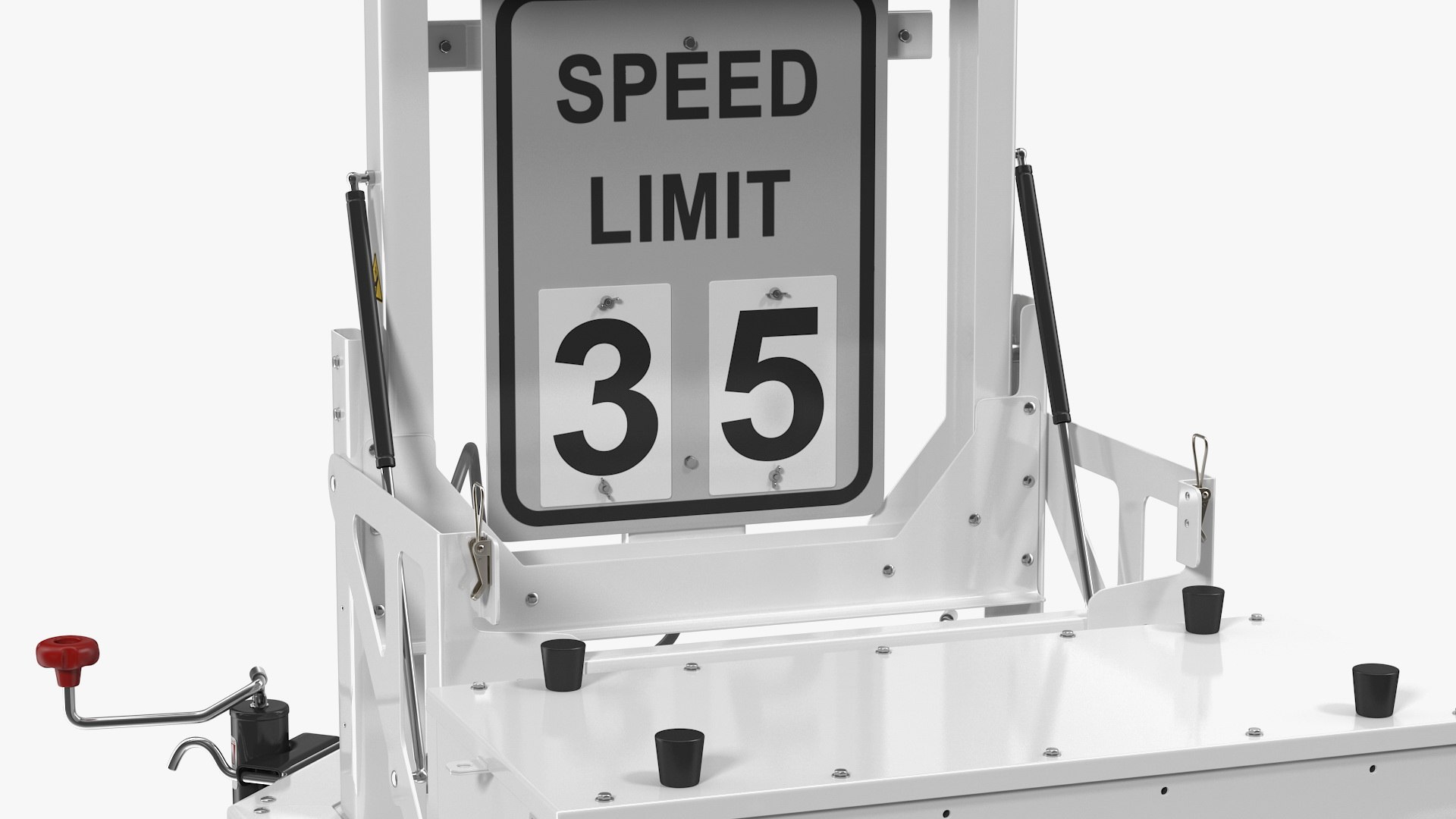 Decatur Speed Radar Trailer 3D Model - TurboSquid 1632463