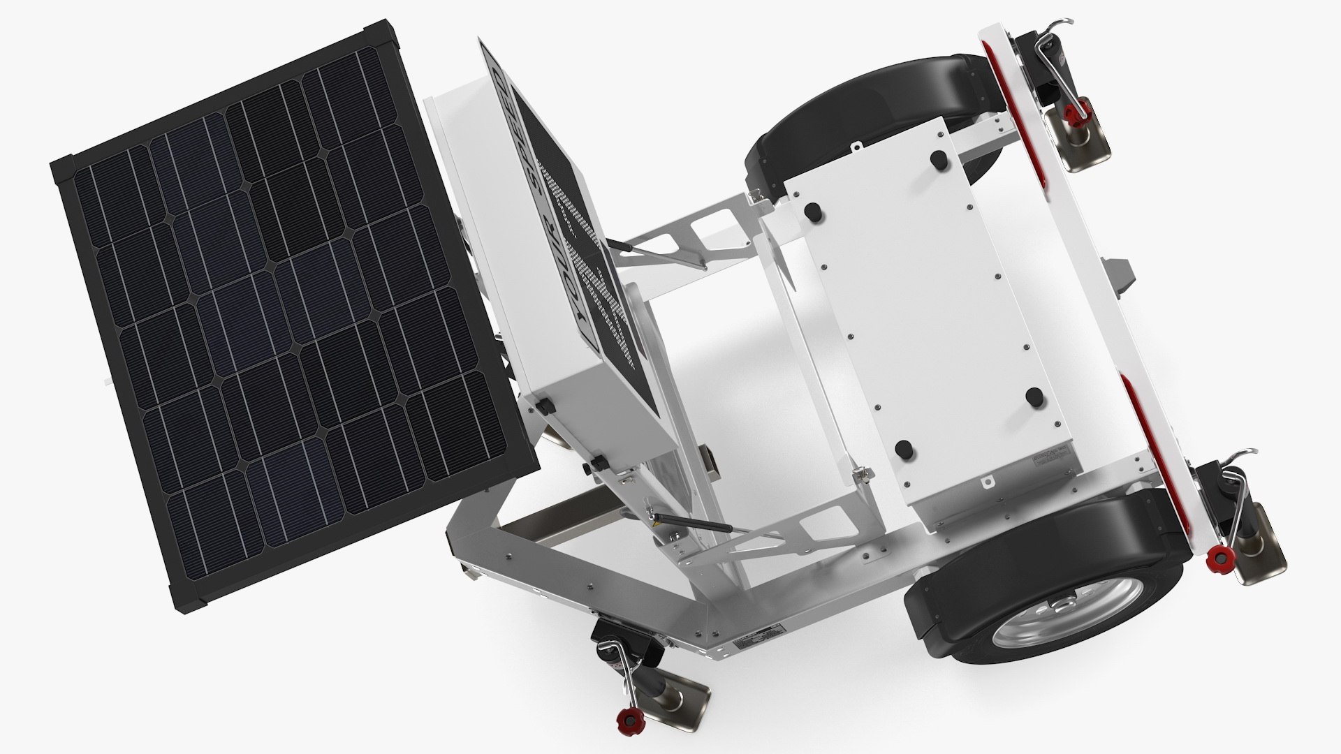 Decatur Speed Radar Trailer 3D Model - TurboSquid 1632463