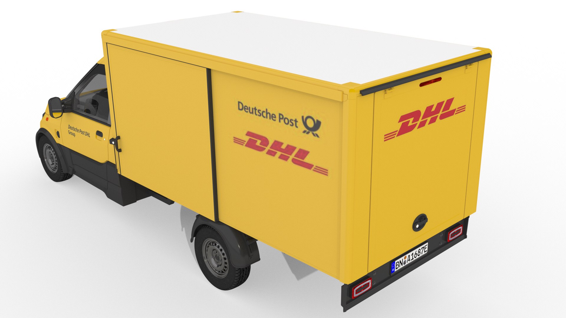 StreetScooter DHL max 3D model - TurboSquid 2012563