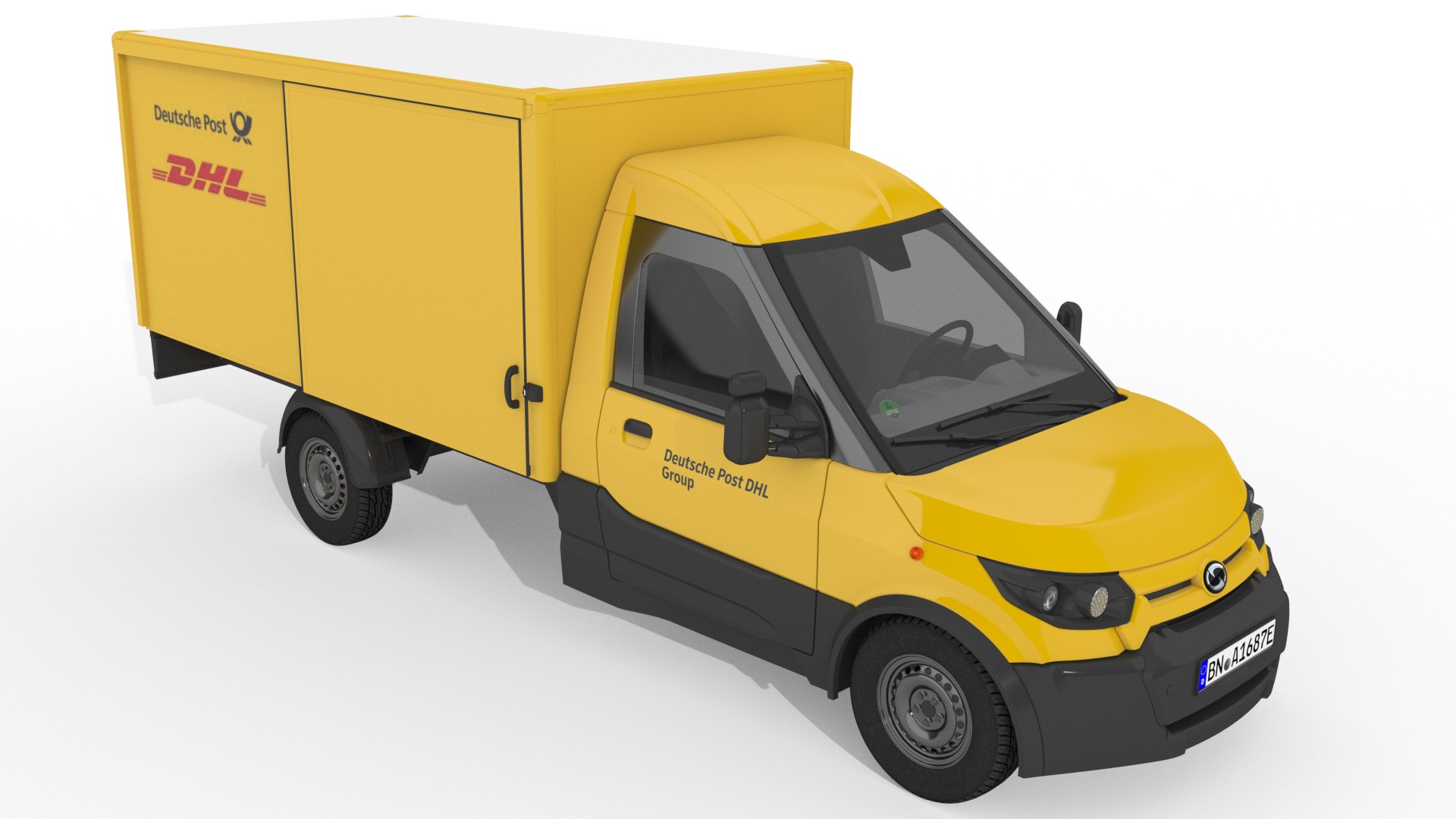 StreetScooter DHL max 3D model - TurboSquid 2012563