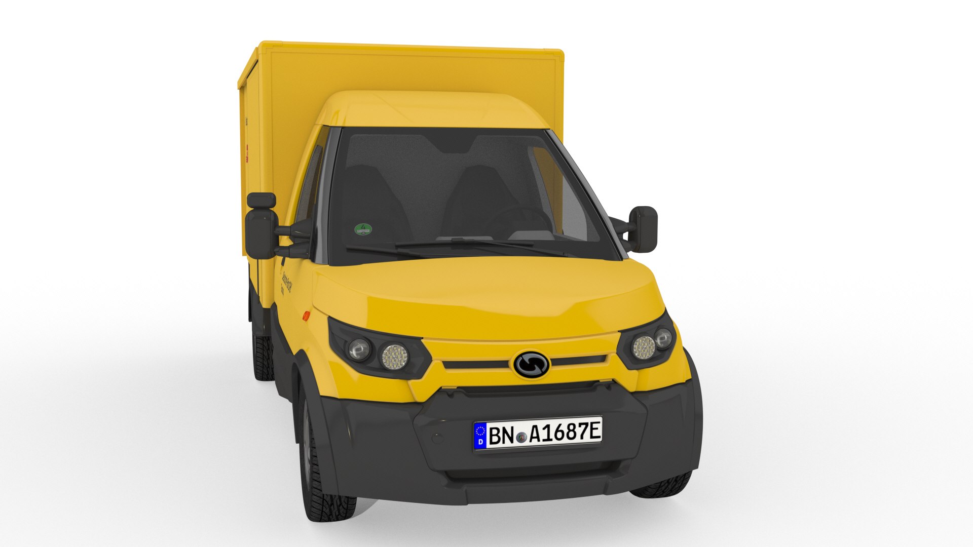 StreetScooter DHL max 3D model - TurboSquid 2012563