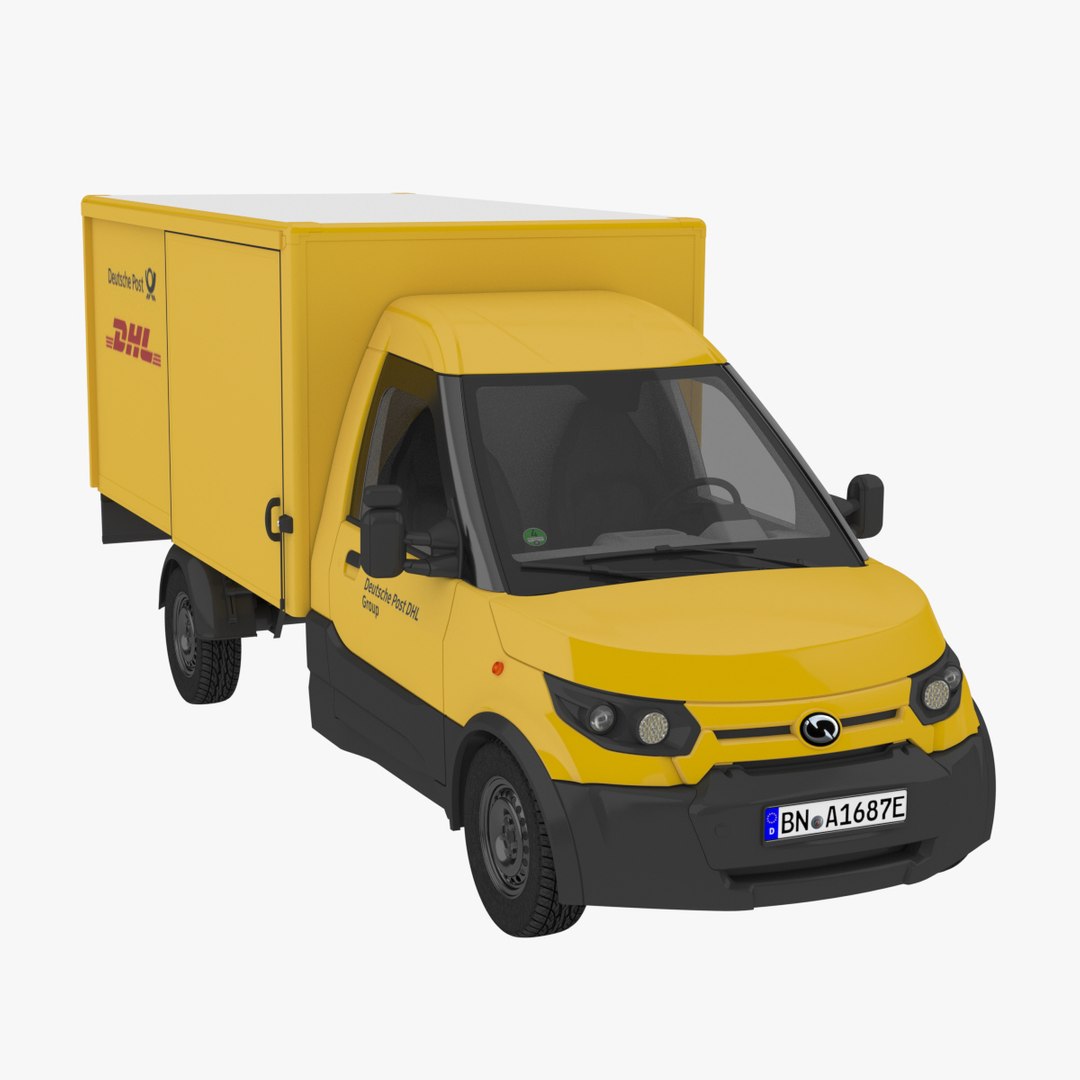 StreetScooter DHL max 3D model - TurboSquid 2012563