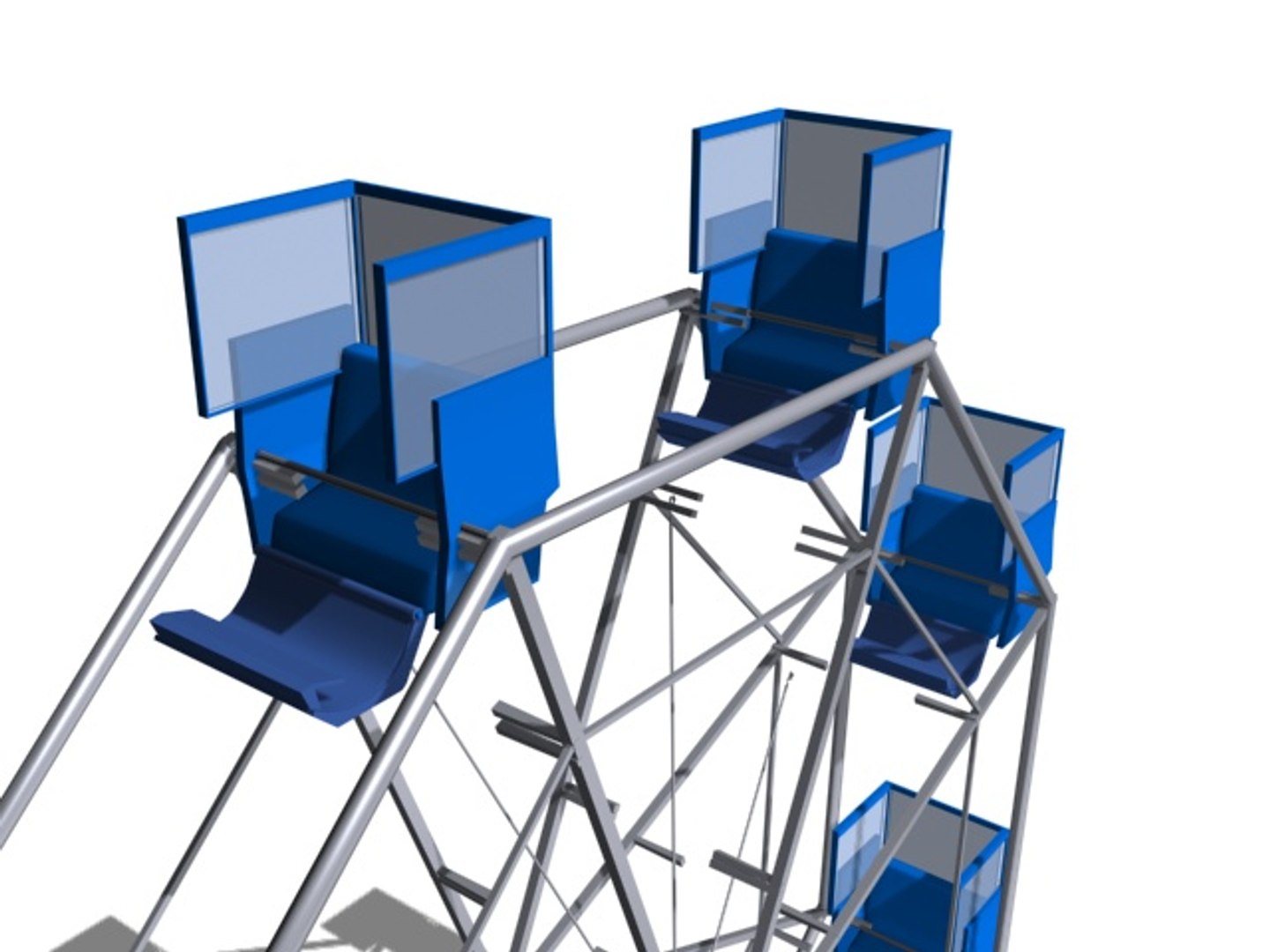 3d model wheel play playground