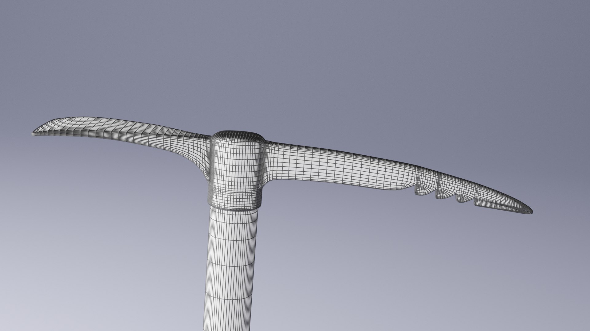 Retro Ice Axe 3D Model - TurboSquid 2305437