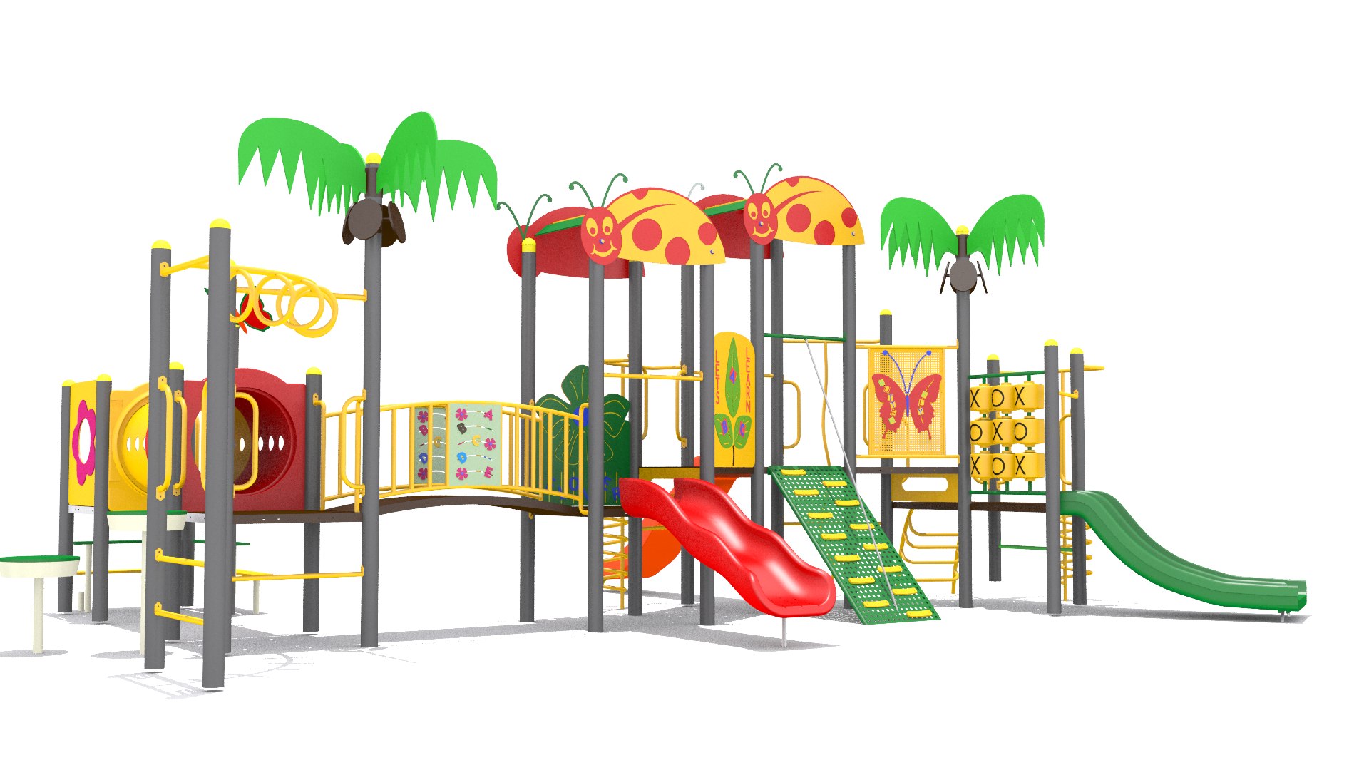 Park Playground 3D - TurboSquid 1810605
