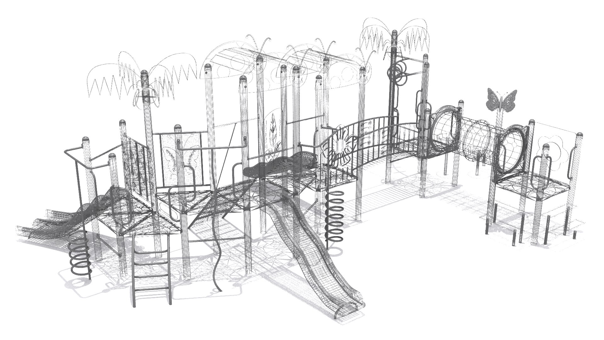 Park Playground 3D - TurboSquid 1810605