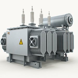 3d Power Transformer Model