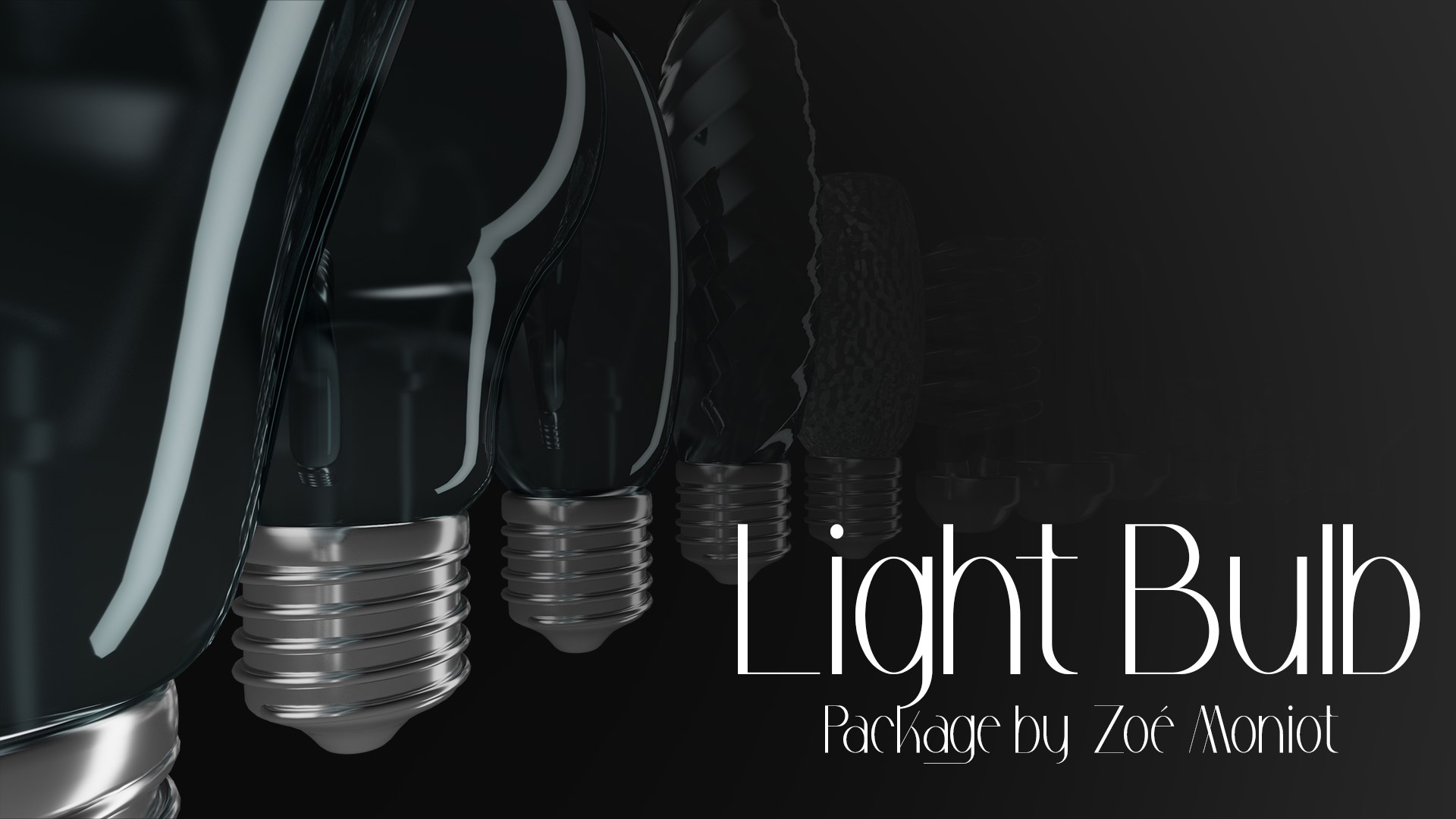 Light Bulb Package 3D Model - TurboSquid 2186293