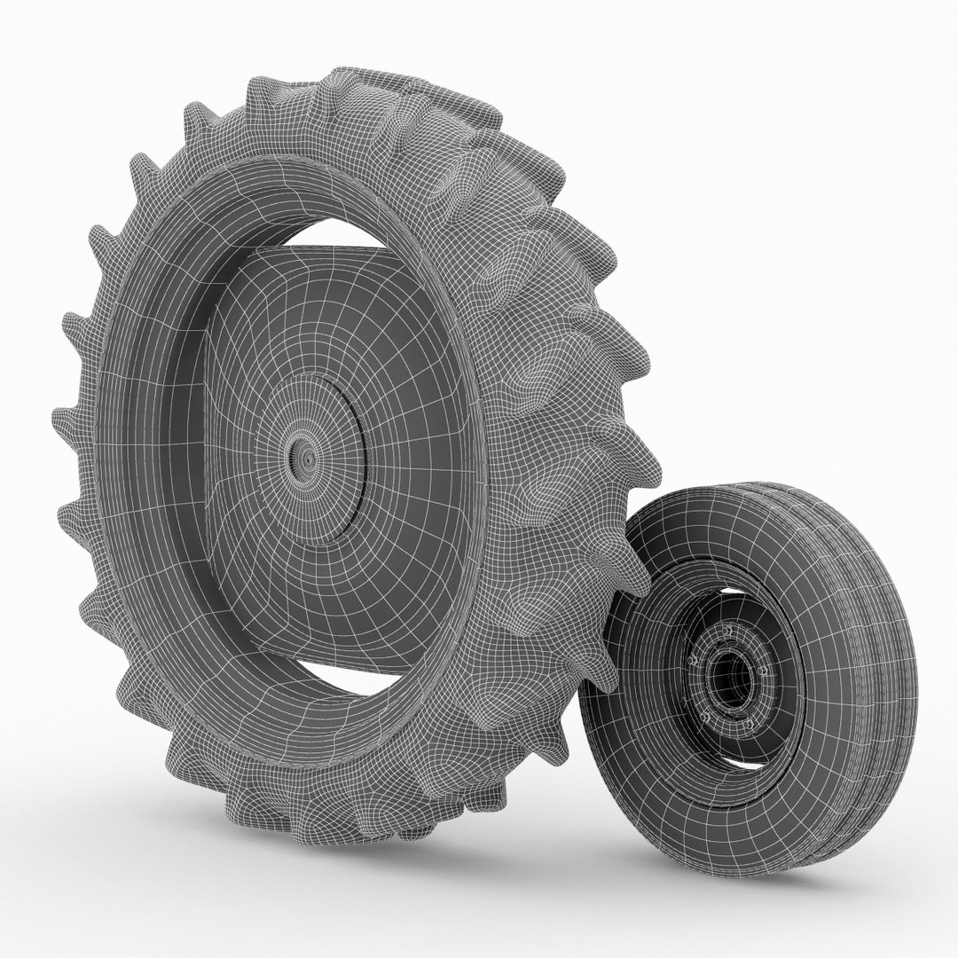 3d model wheel