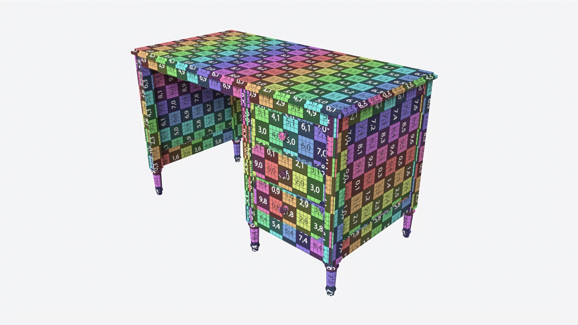 3D Ellipse Elit Desk - TurboSquid 2121872