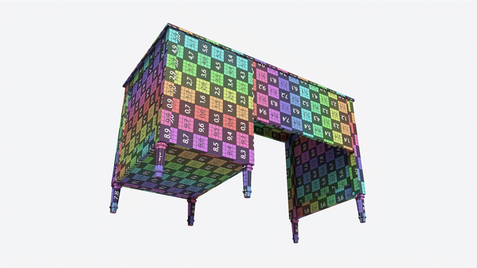 3D Ellipse Elit Desk - TurboSquid 2121872