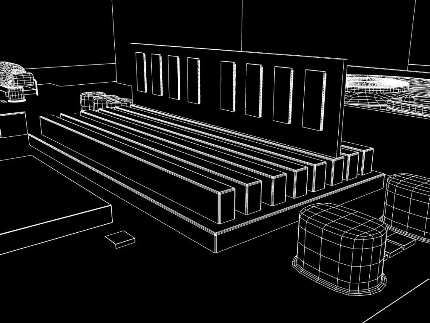 Nineties Era Computer 3d Model