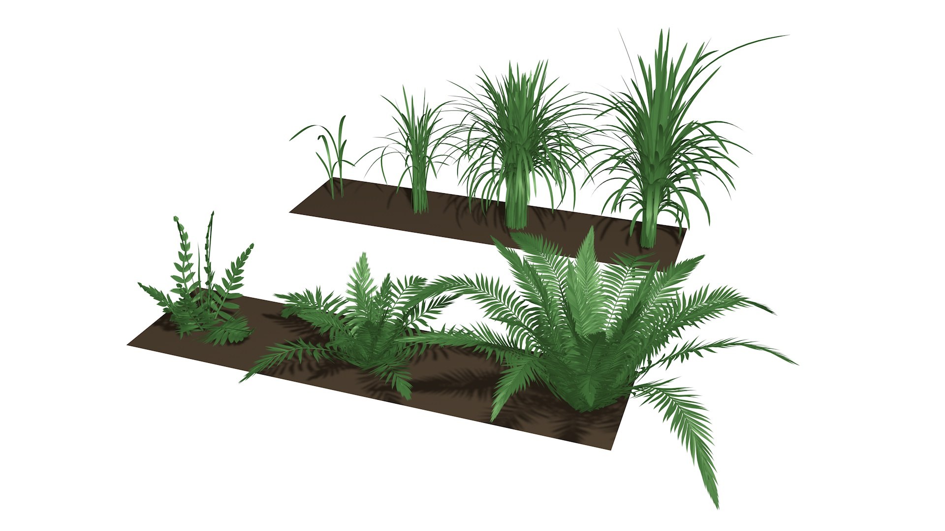 Herbage Various Set - 2 3D model - TurboSquid 1769885