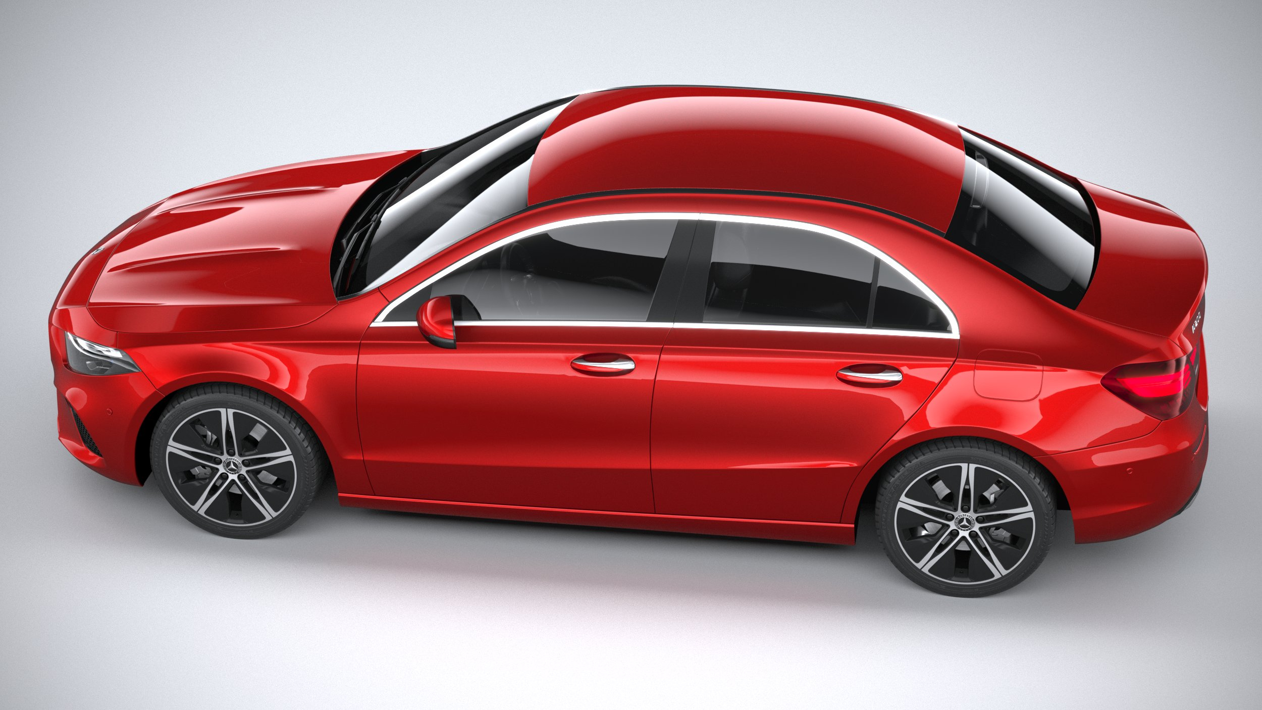 Mercedes-Benz A-Class Sedan Regular 2023 3D model - TurboSquid 2014651