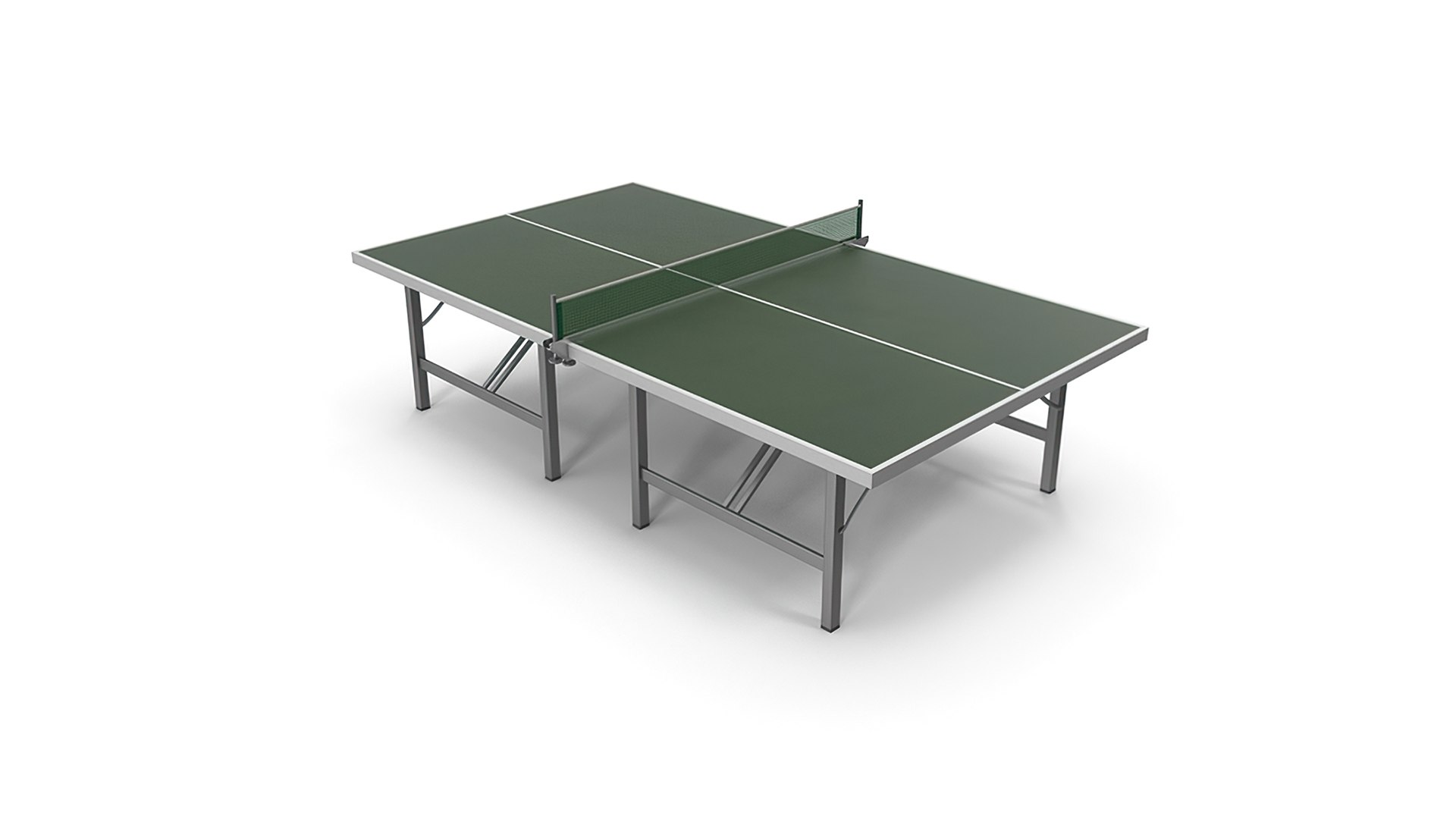 3D Model Ping Pong Table - TurboSquid 2126592