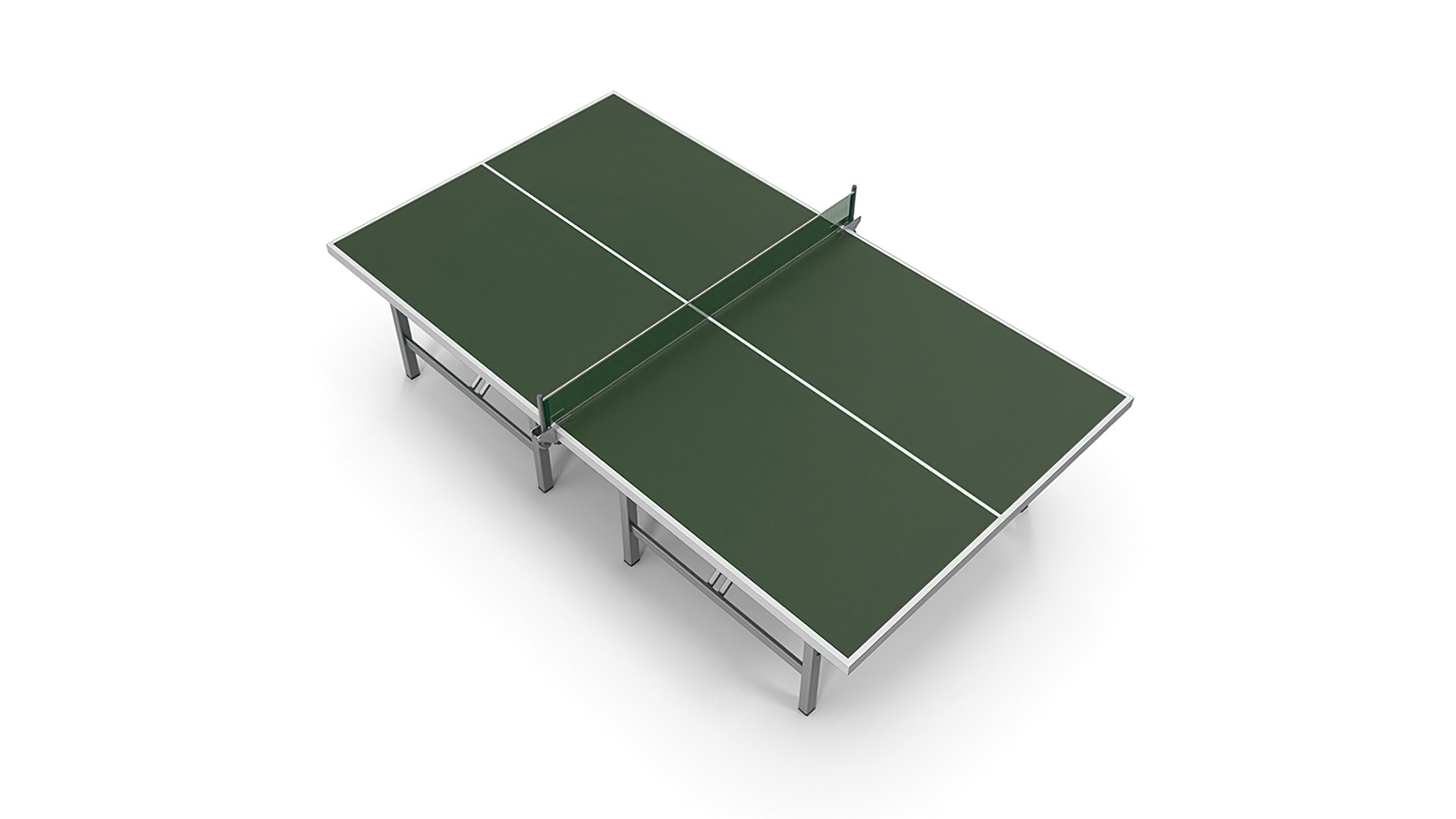 3D Model Ping Pong Table - TurboSquid 2126592