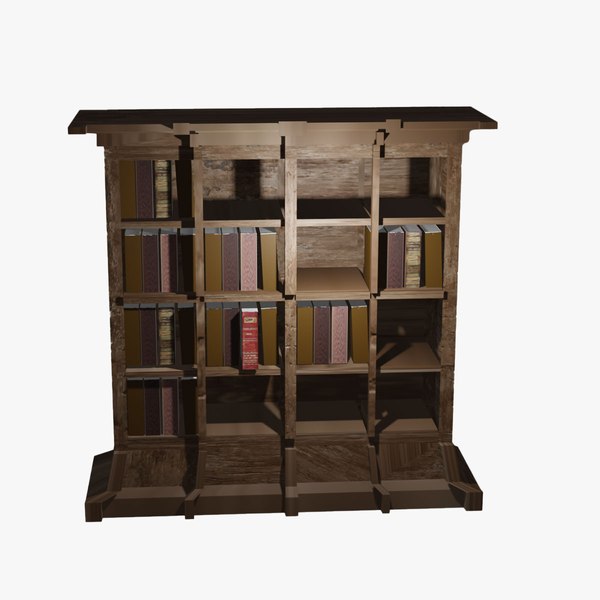 Free 3D Bookshelf Models | TurboSquid